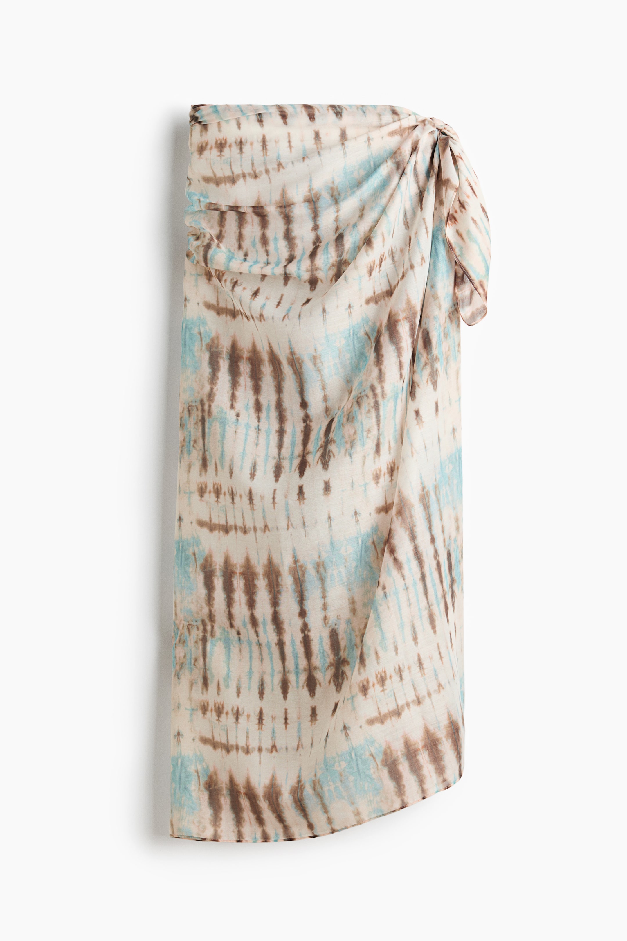 Women's Light beige/tie-dye Sarong | H&M US