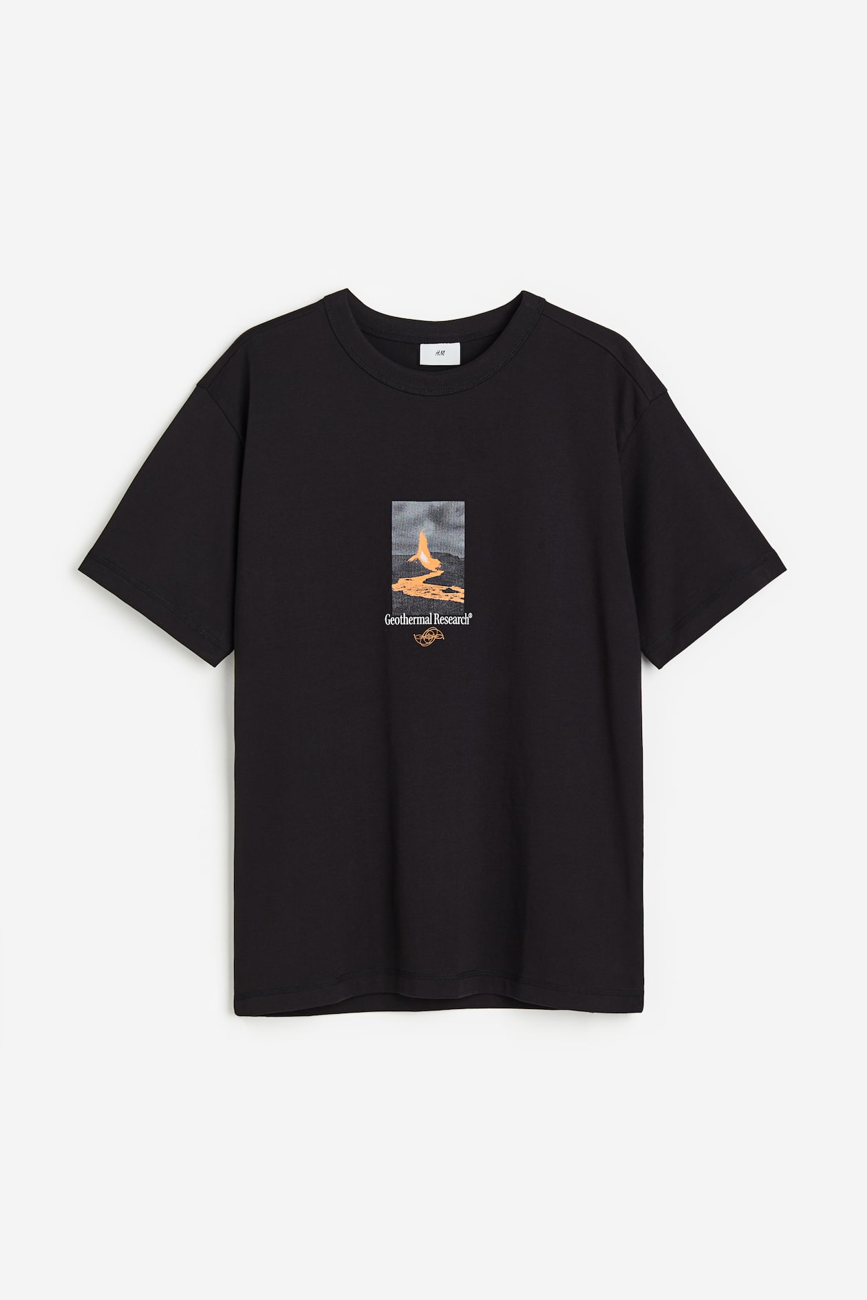 COOLMAX® Relaxed Fit T-shirt - Black/Geothermal Research - Men | H&M IN