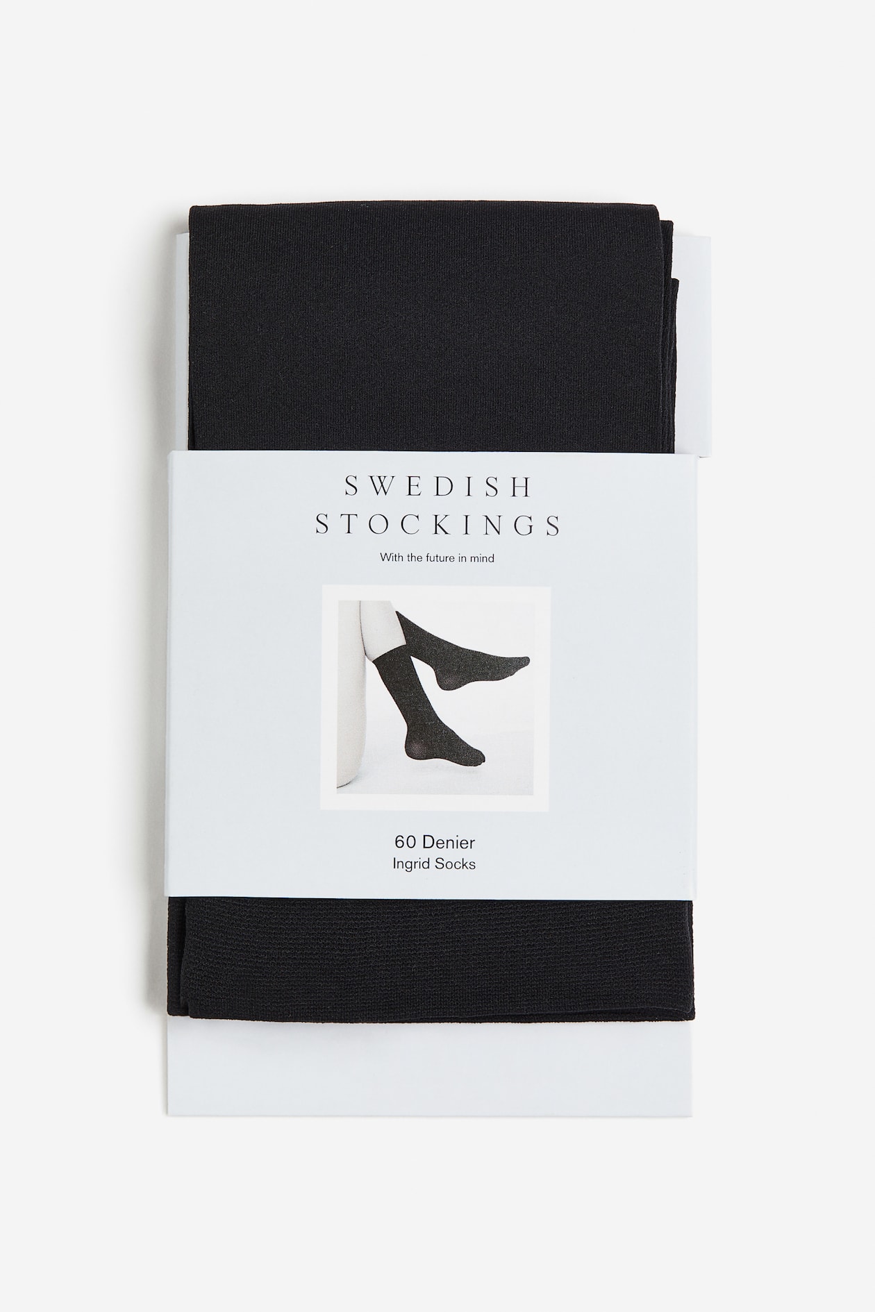 - 2-pack Ingrid Premium Strumpor 60 Den - Svart - Swedish Stockings ...