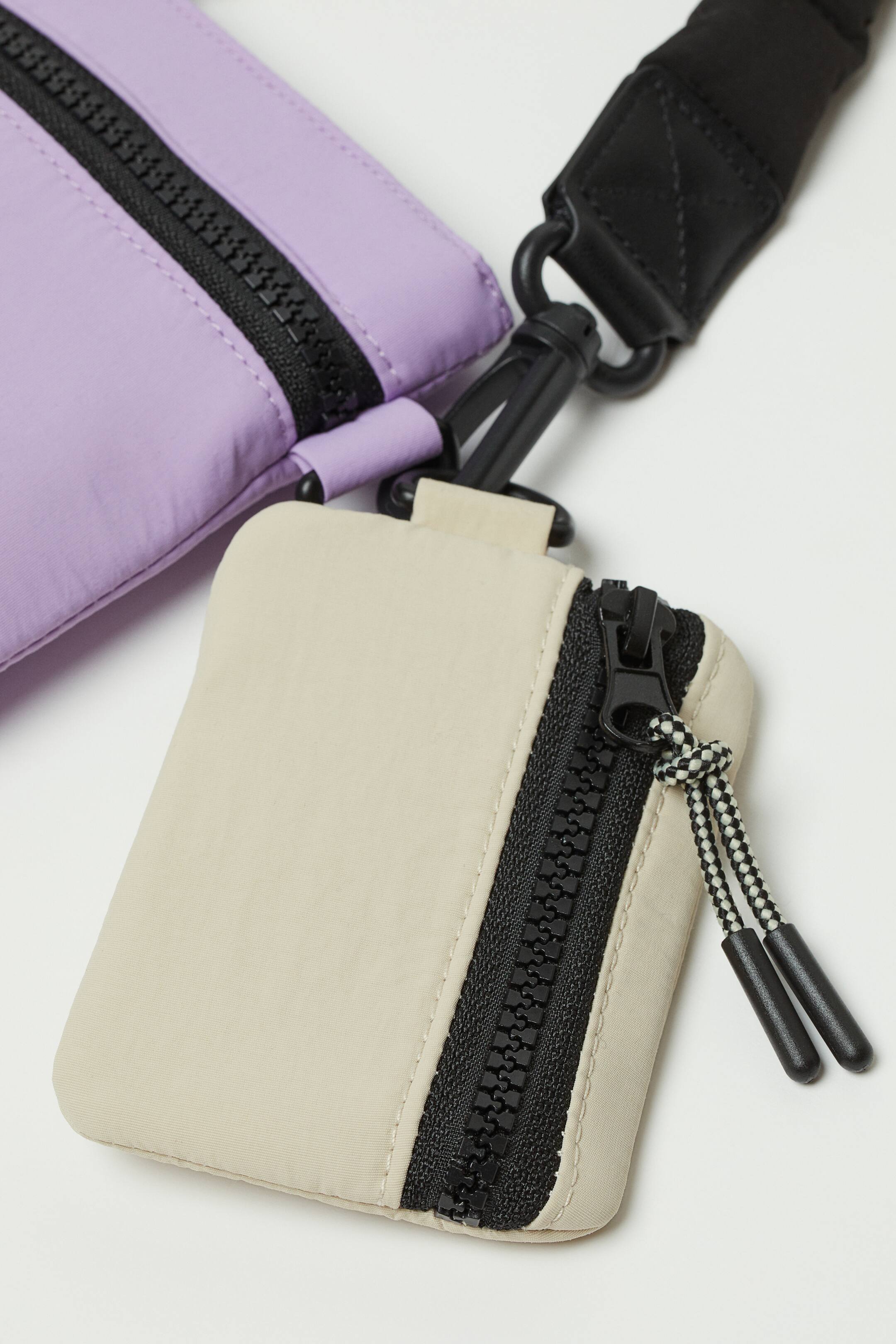 Mobile phone bag and card holder - Light purple/Black - Ladies | H&M IE