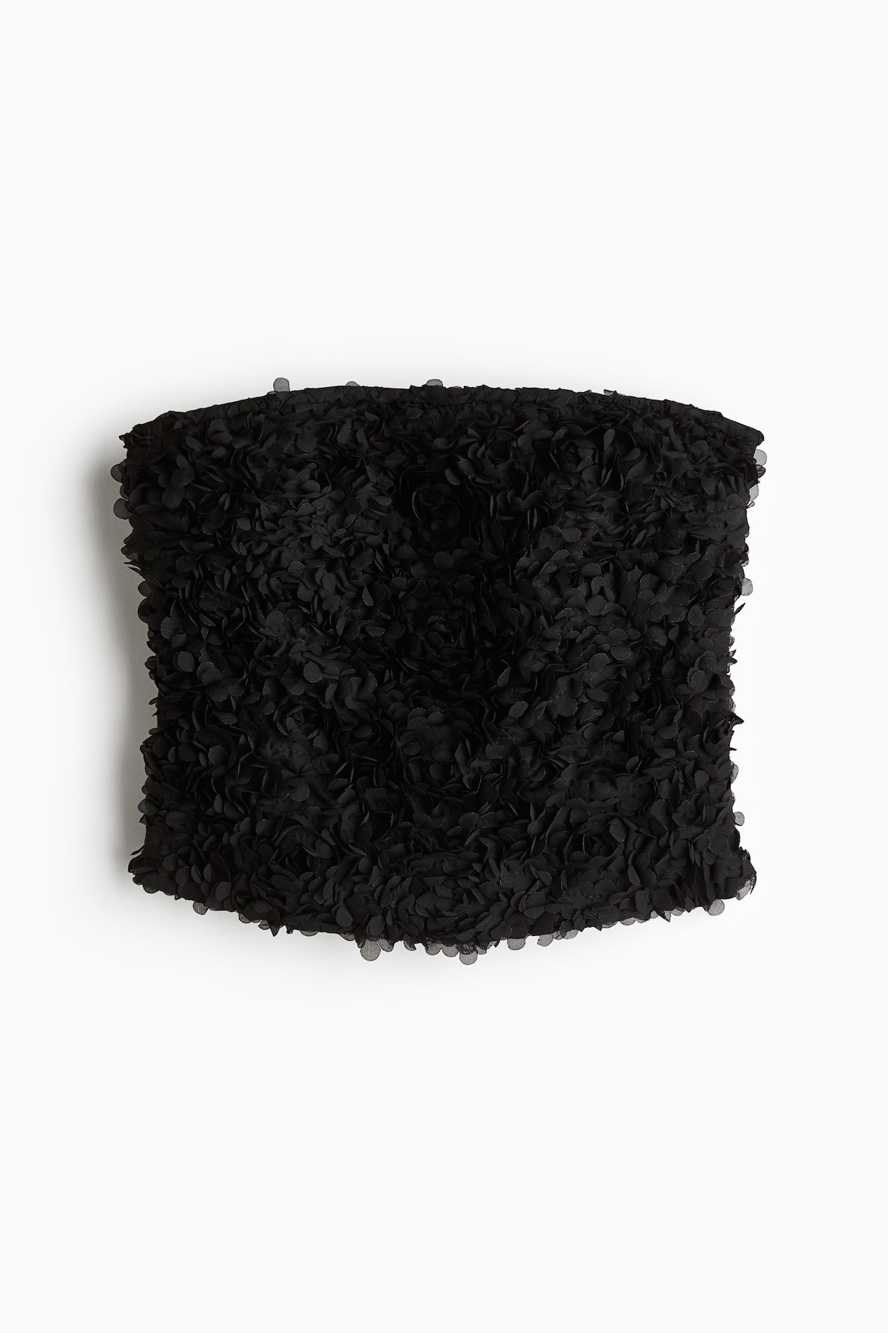Top bandeau con aplicaciones - Negro - Ladies | H&M MX