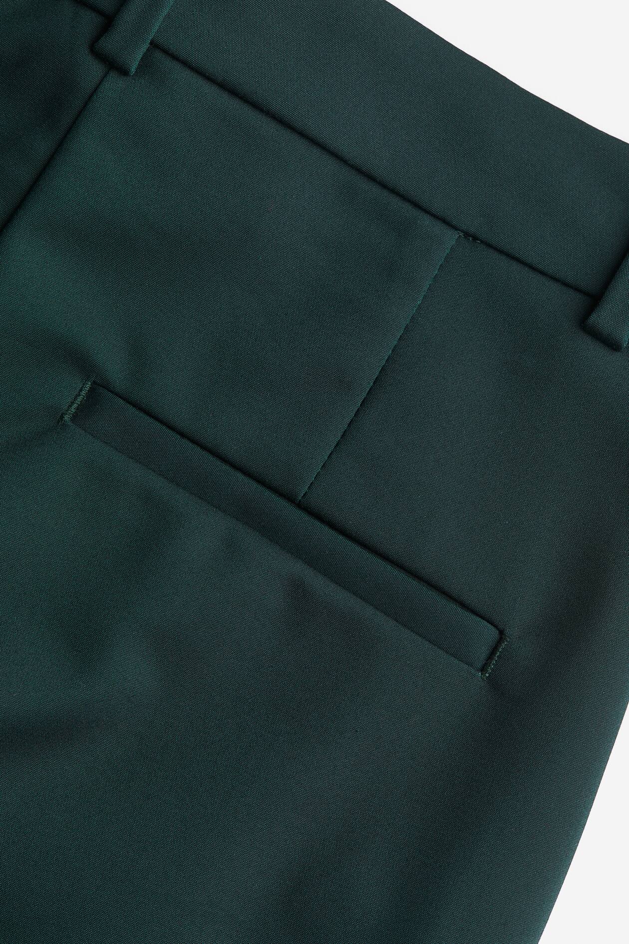Women's Dark green Slacks | H&M US