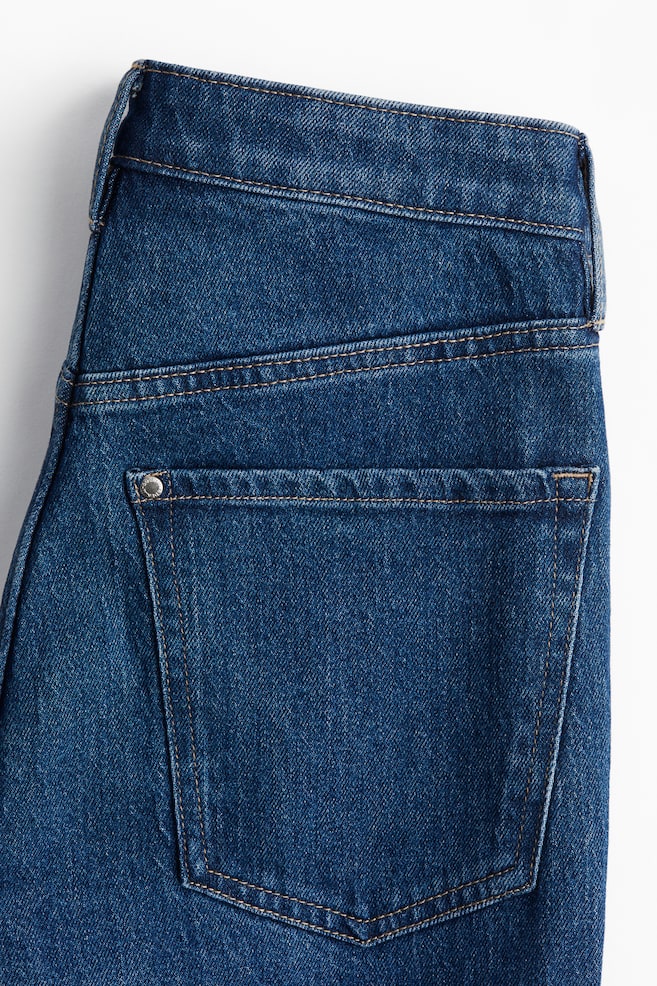 Slim Straight High Ankle Jeans - Azul denim - SENHORA | H&M PT