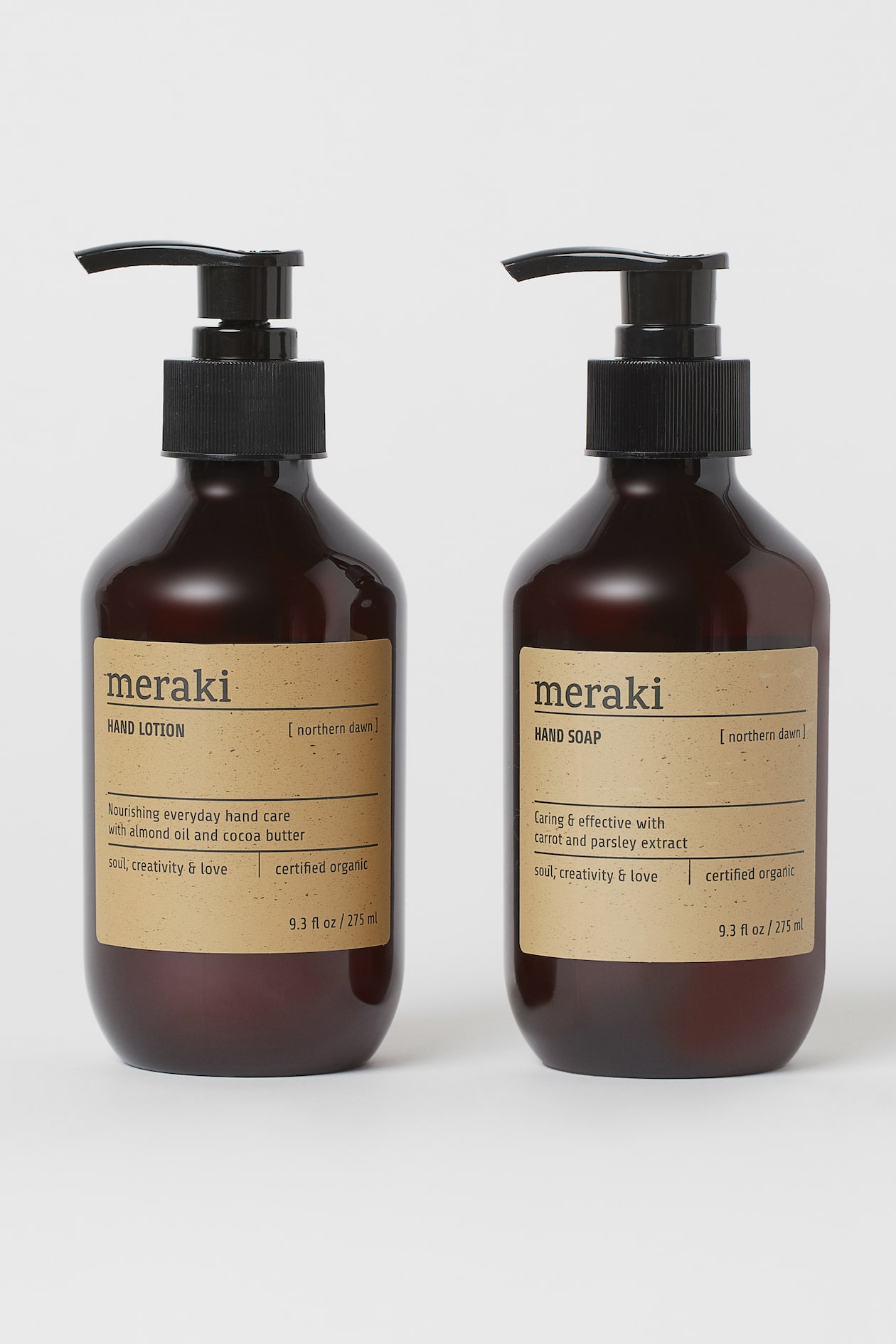 Hand wash and hand lotion - Brown - Home All | H&M GB