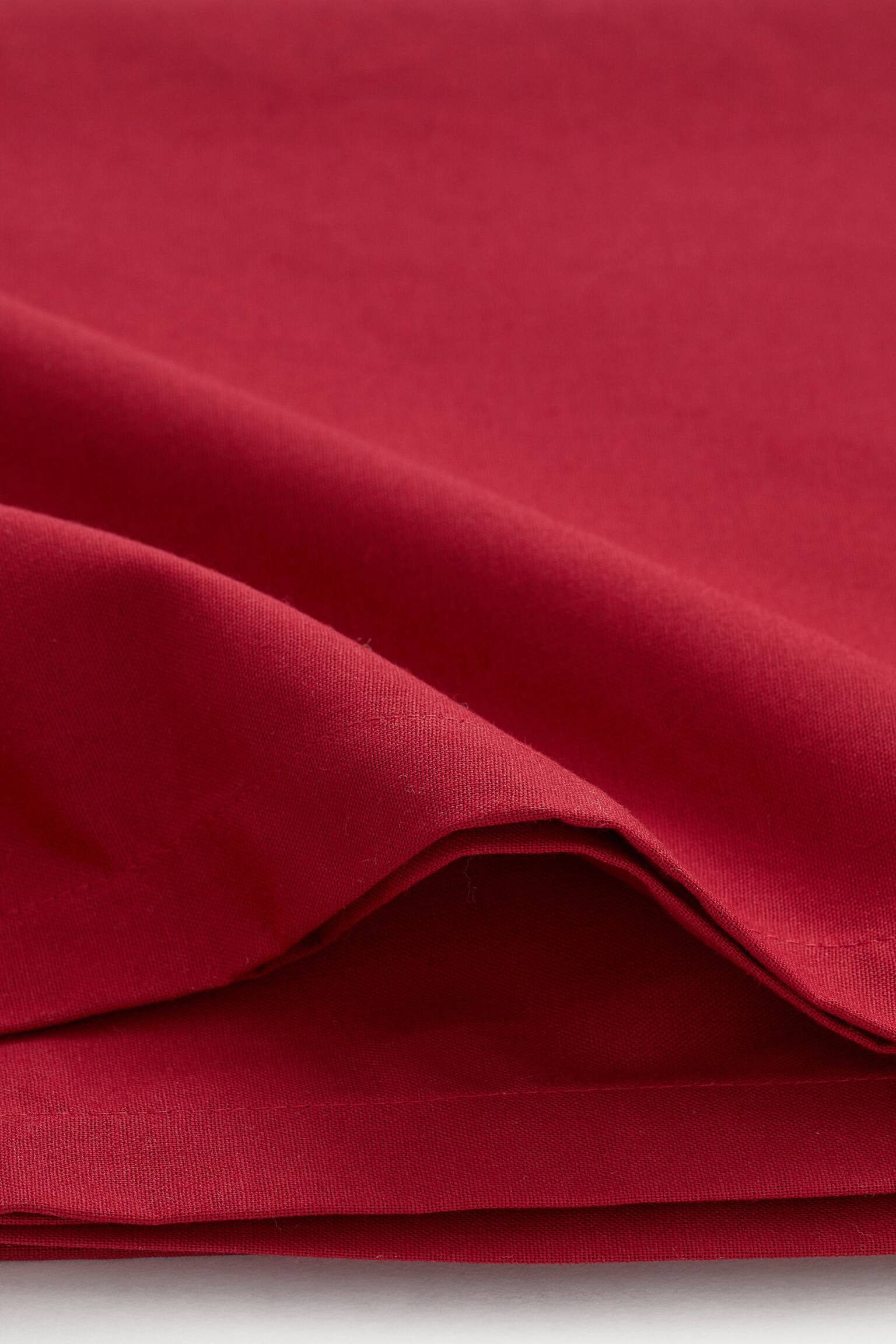 Cotton Tablecloth - Dark red - Home All | H&M US