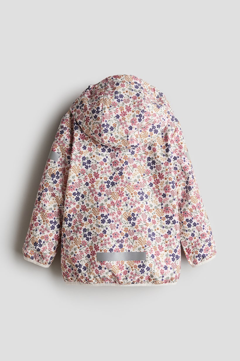 Water-resistant Softshell Jacket - Pink/floral - Kids | H&M US