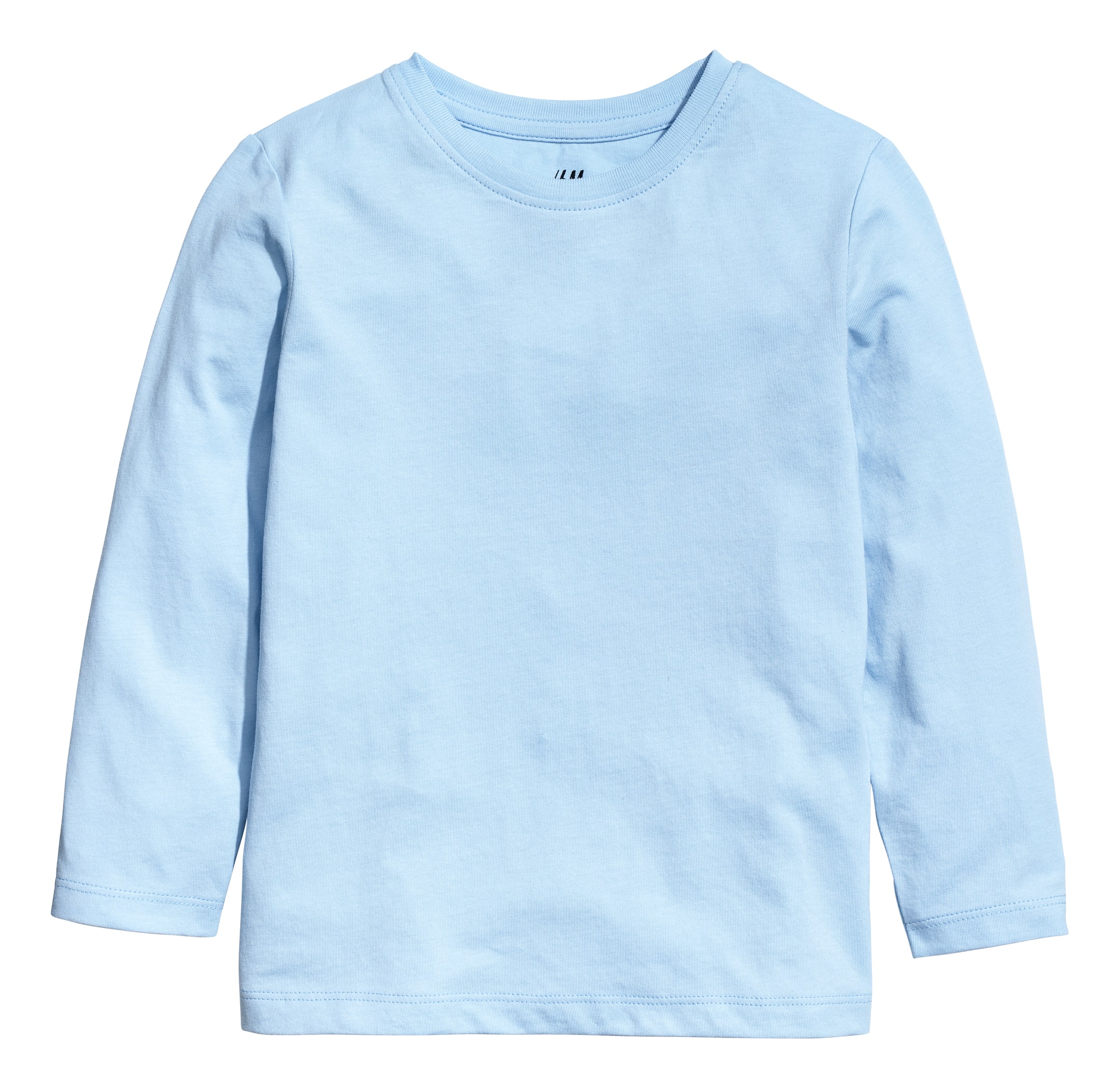 Long-sleeved T-shirt - Round Neck - Long sleeve - Light blue - Kids | H ...