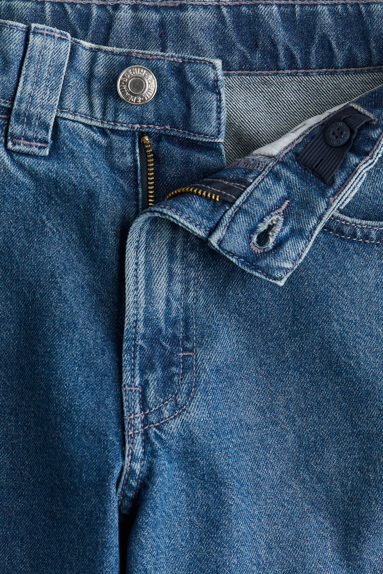 Lot de 2 Baggy Fit Jeans - Bleu denim clair/bleu denim - ENFANT | H&M FR