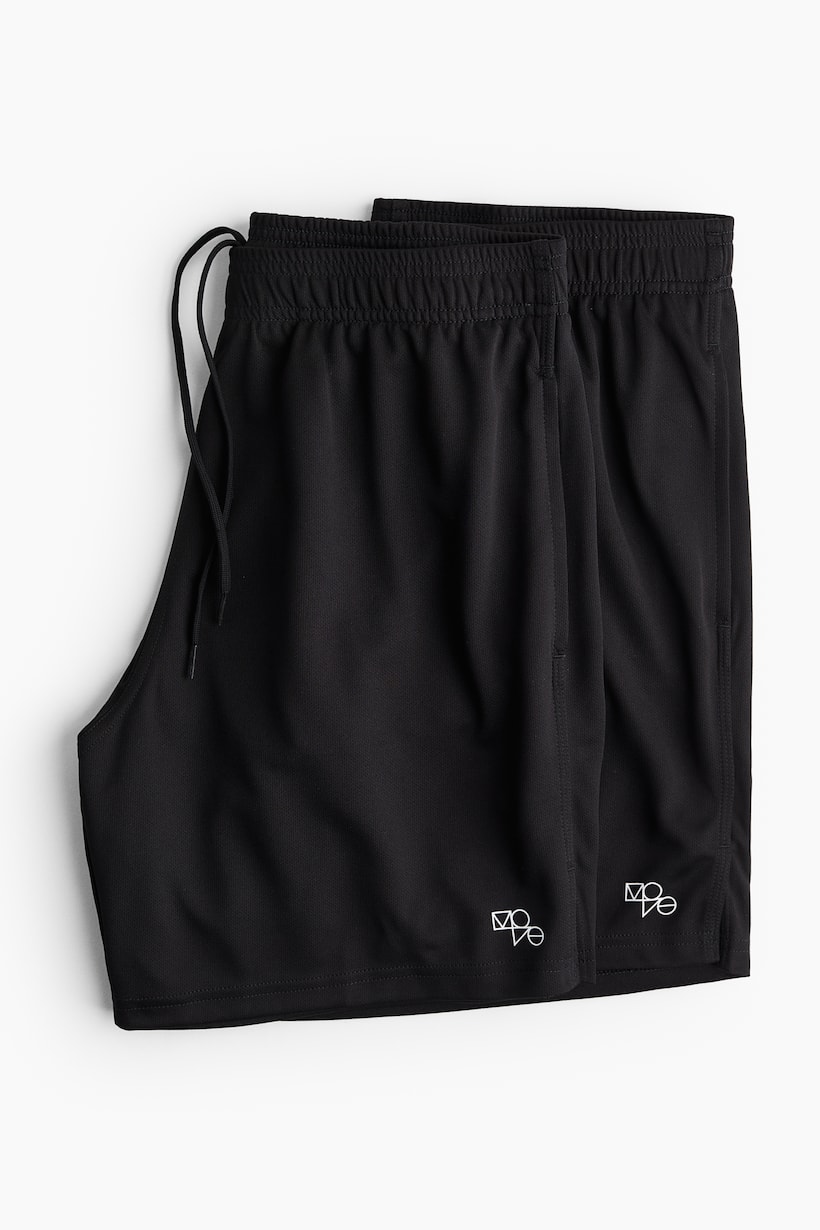 Men’s Black 2-Pack Sports Shorts with DryMove™ | H&M US