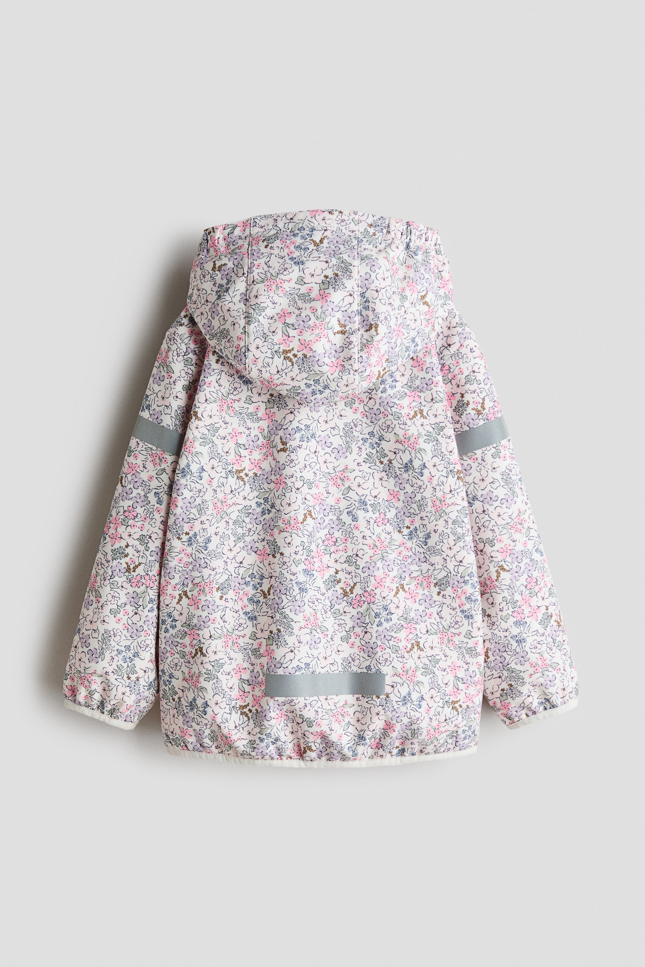 Veste coquille souple résistante à l'eau - Rose/fleuri - ENFANT | H&M CA