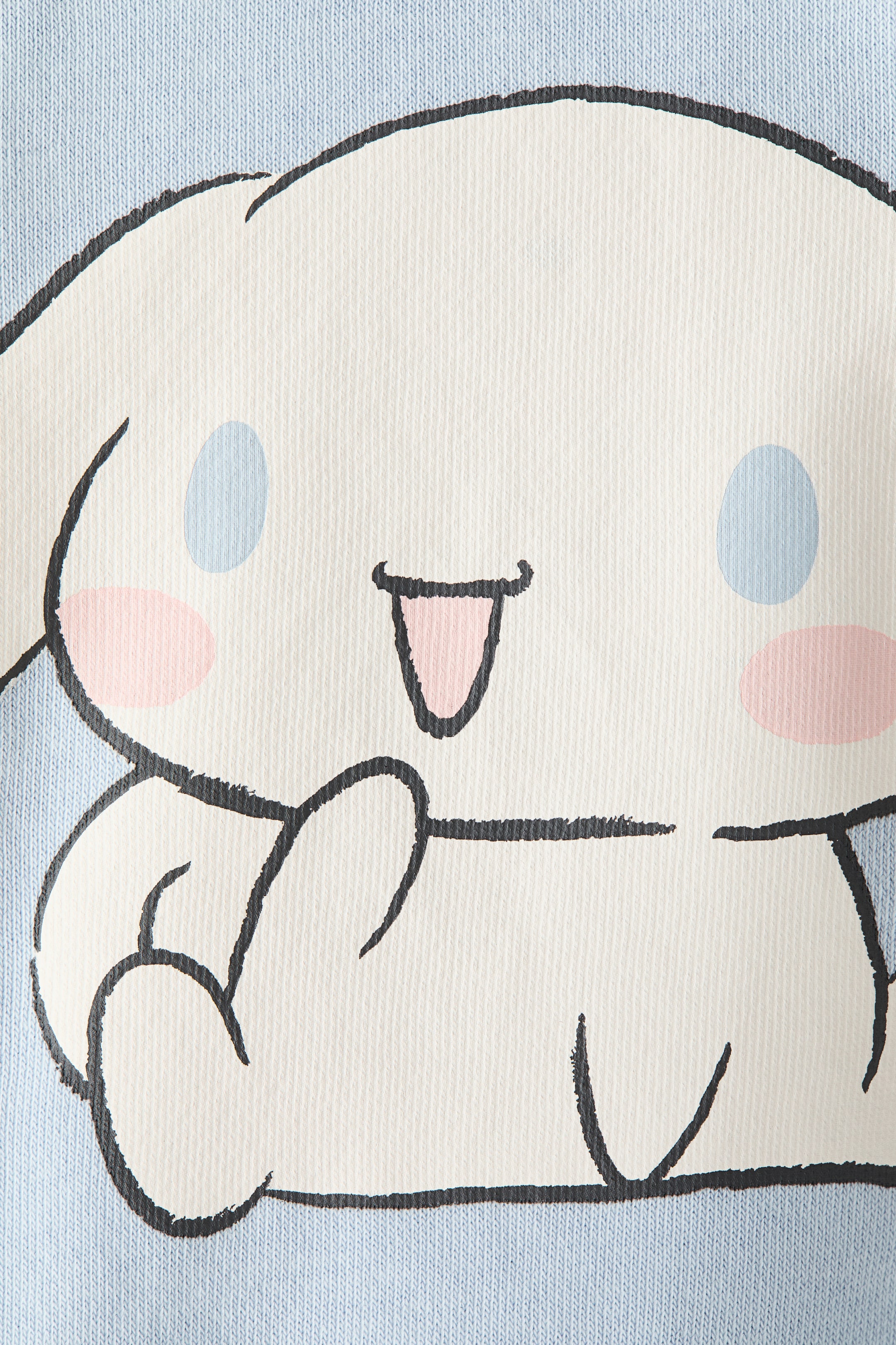 Oversized printed sweatshirt - Light blue/Cinnamoroll - Kids | H&M