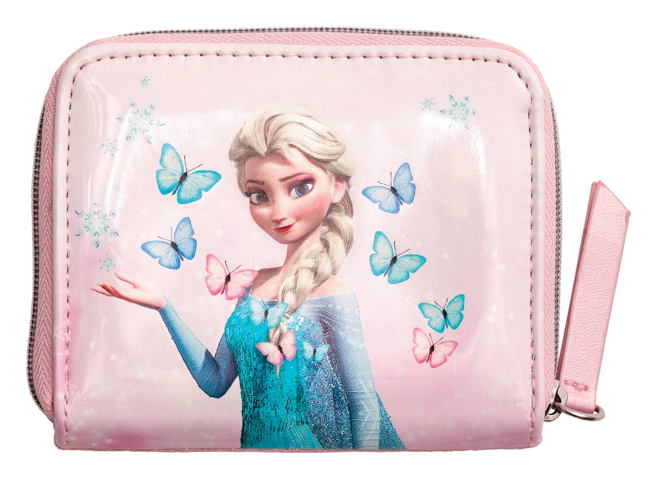 Glittery Printed Wallet - Light pink/Frozen - Kids | H&M CA