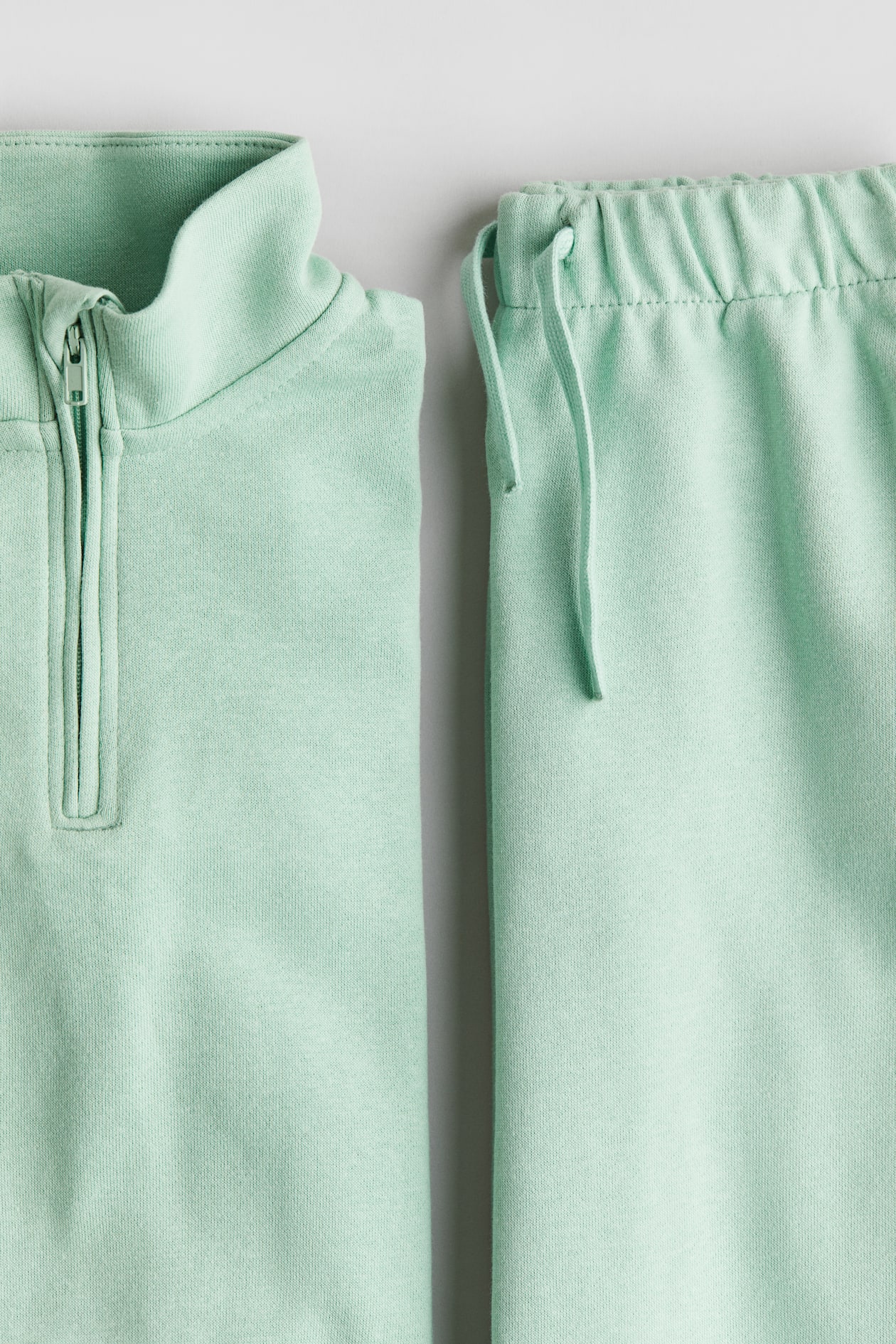 2-piece Sweatsuit - Mint green - Kids | H&M US