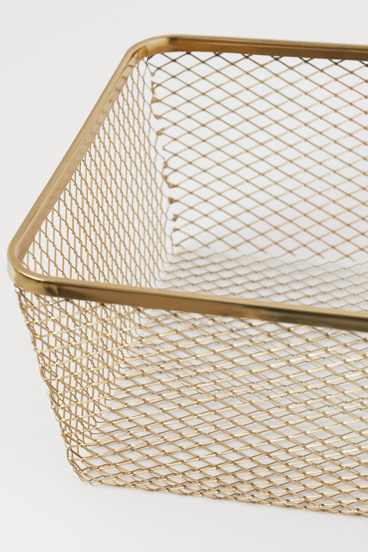 Large Metal Wire Basket - Gold-colored - Home All | H&M US
