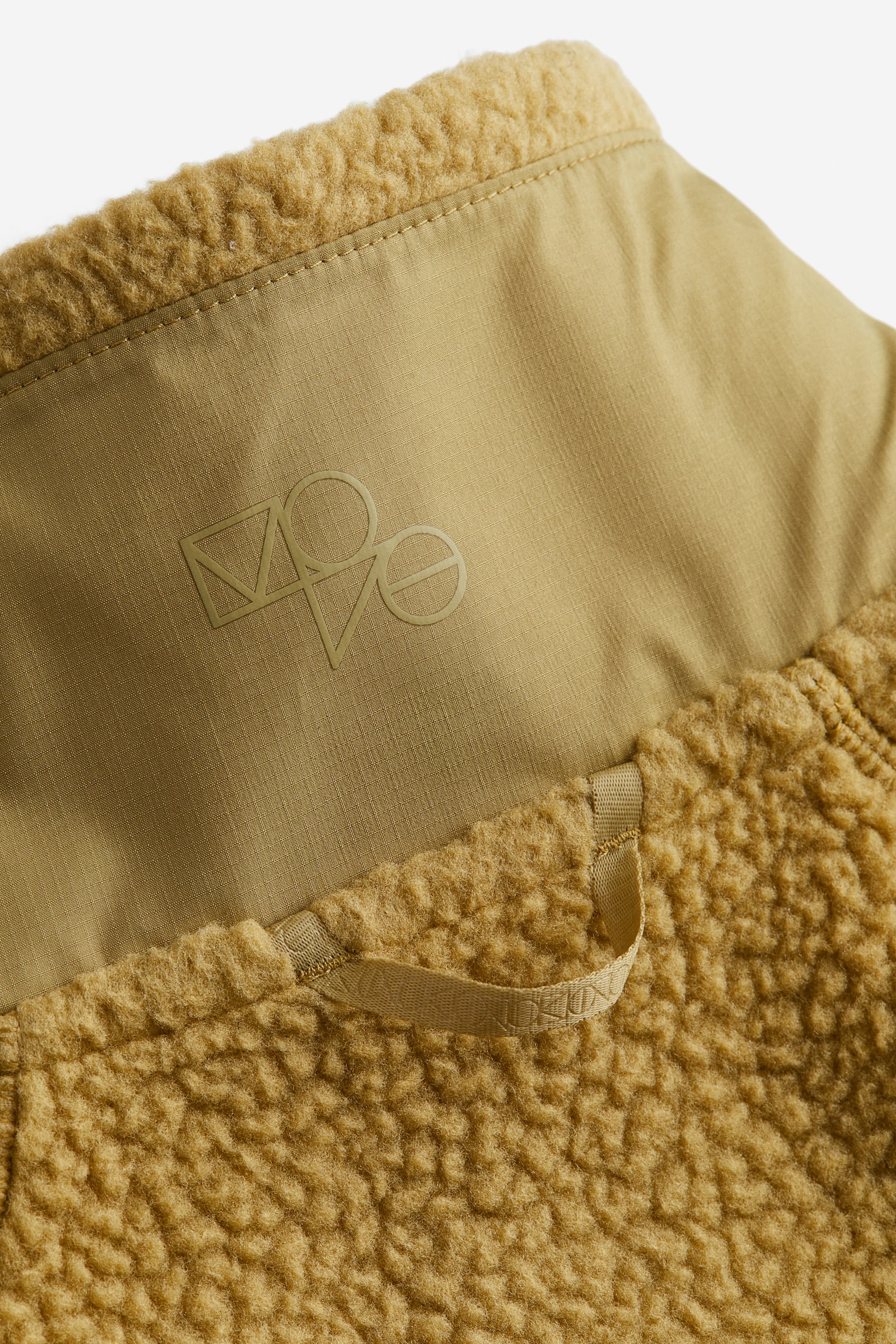 Teddy Fleece Sports Jacket - Mustard yellow - Ladies | H&M US