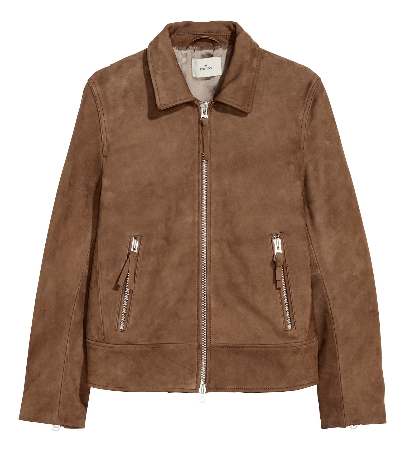Leather Jacket - Brown - Men | H&M US