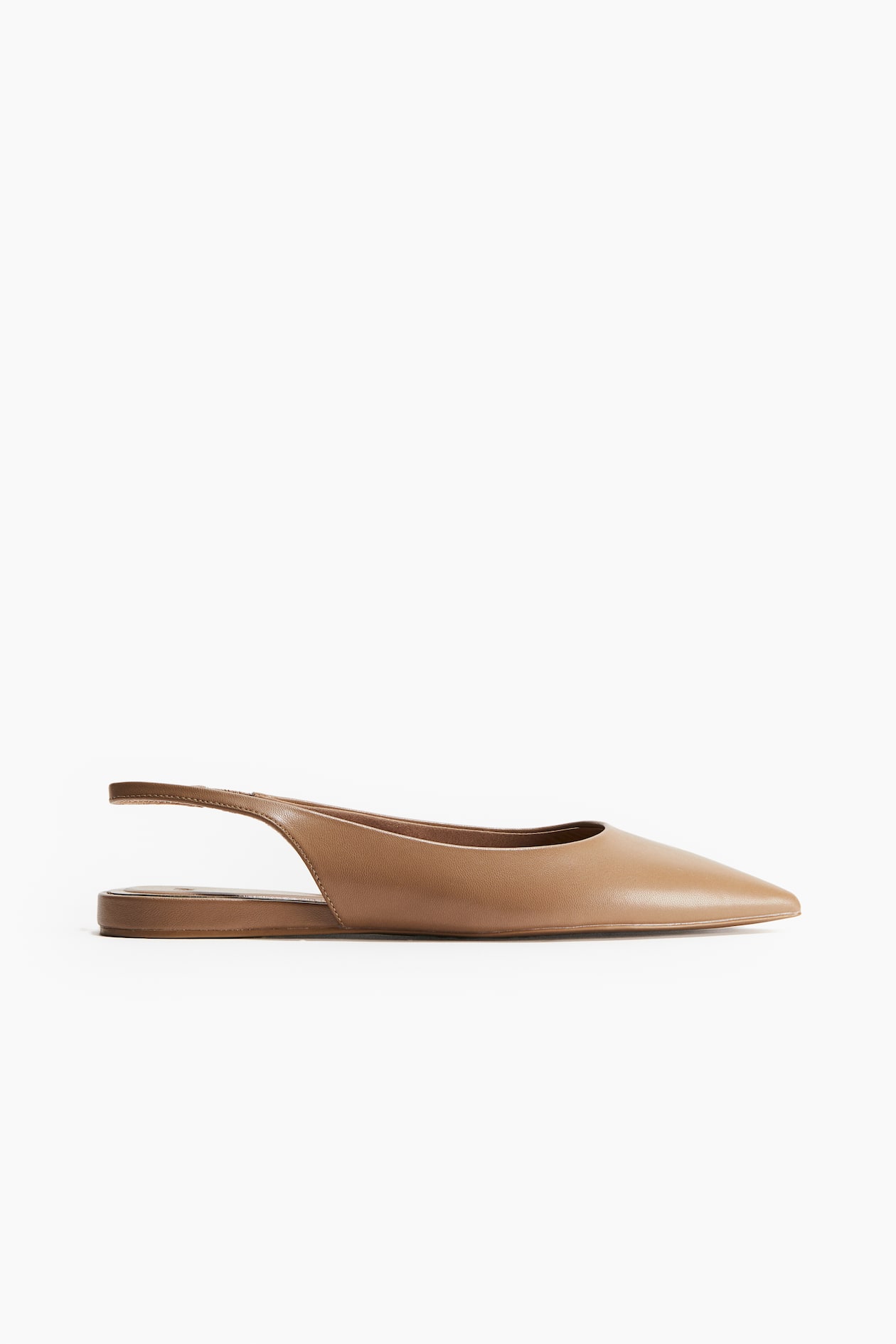 Pointed Slingbacks - Dark beige - Ladies | H&M US