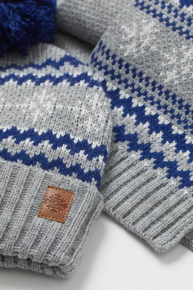 2-piece Set - Gray/patterned - Kids | H&M US