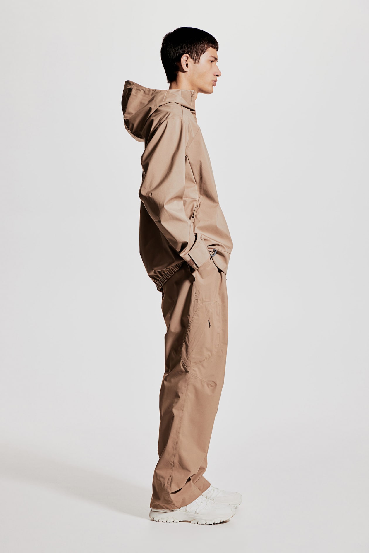 Regular-Fit Water-Repellent Softshell Jacket - Beige - Men | H&M PH