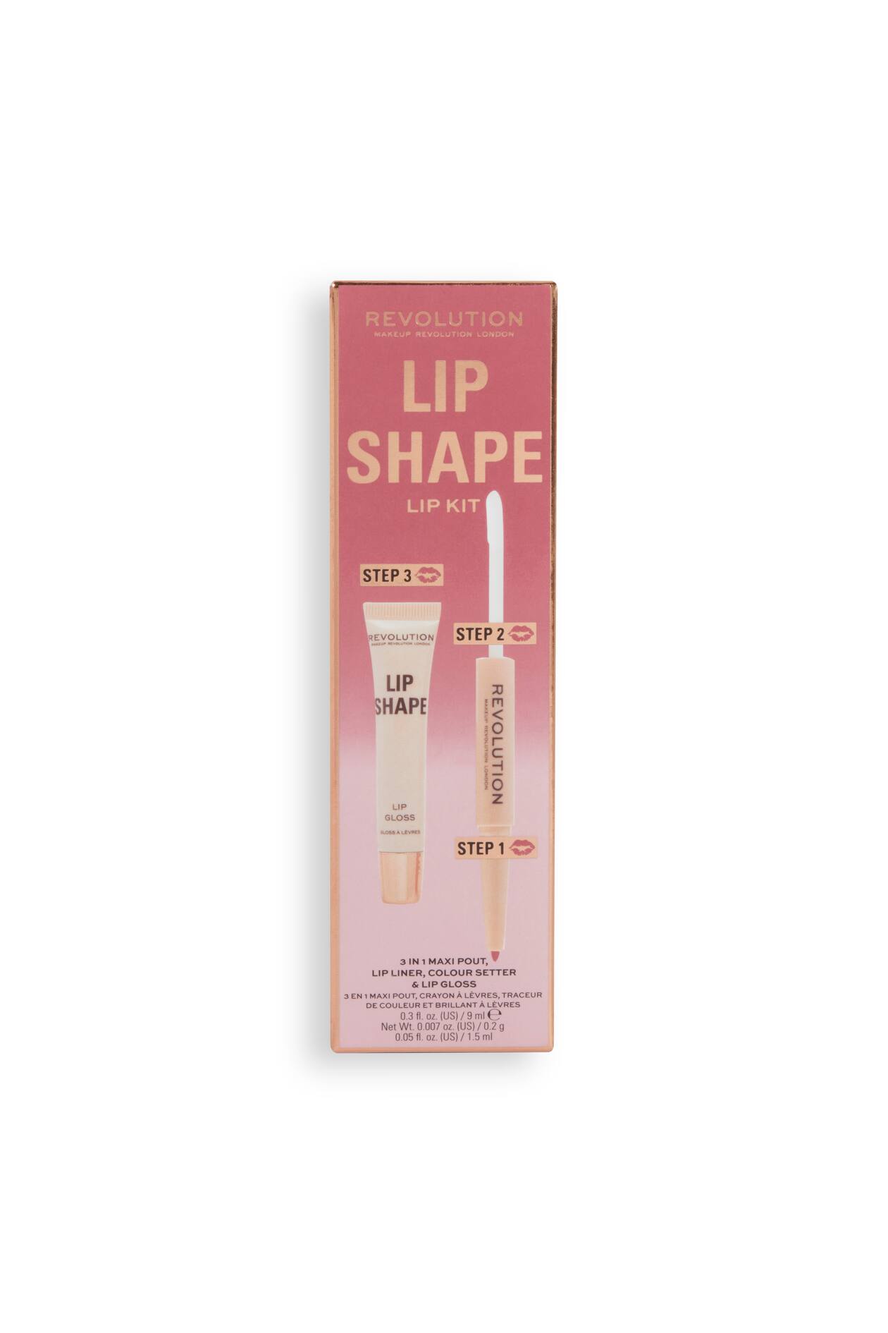 Lip Shape Lip Kit - Rose Pink - Revolution - Beauty all | H&M SE