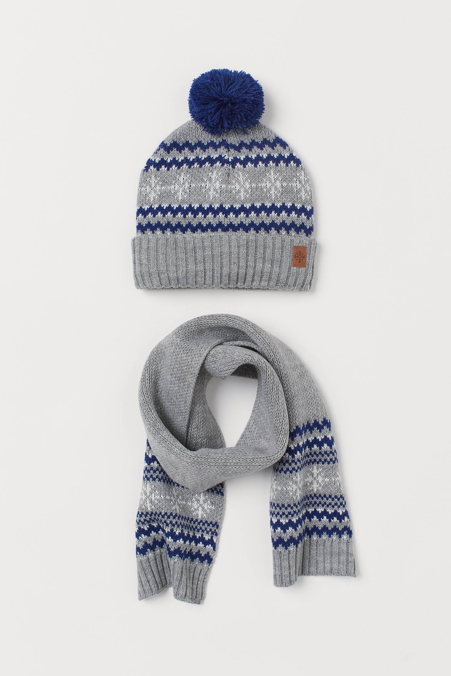 2-piece Set - Gray/patterned - Kids | H&M US