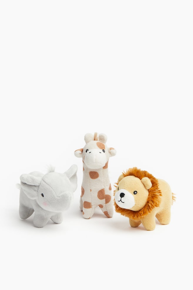 3-pack Soft Toys - Multicolored/animals - Home All | H&M US