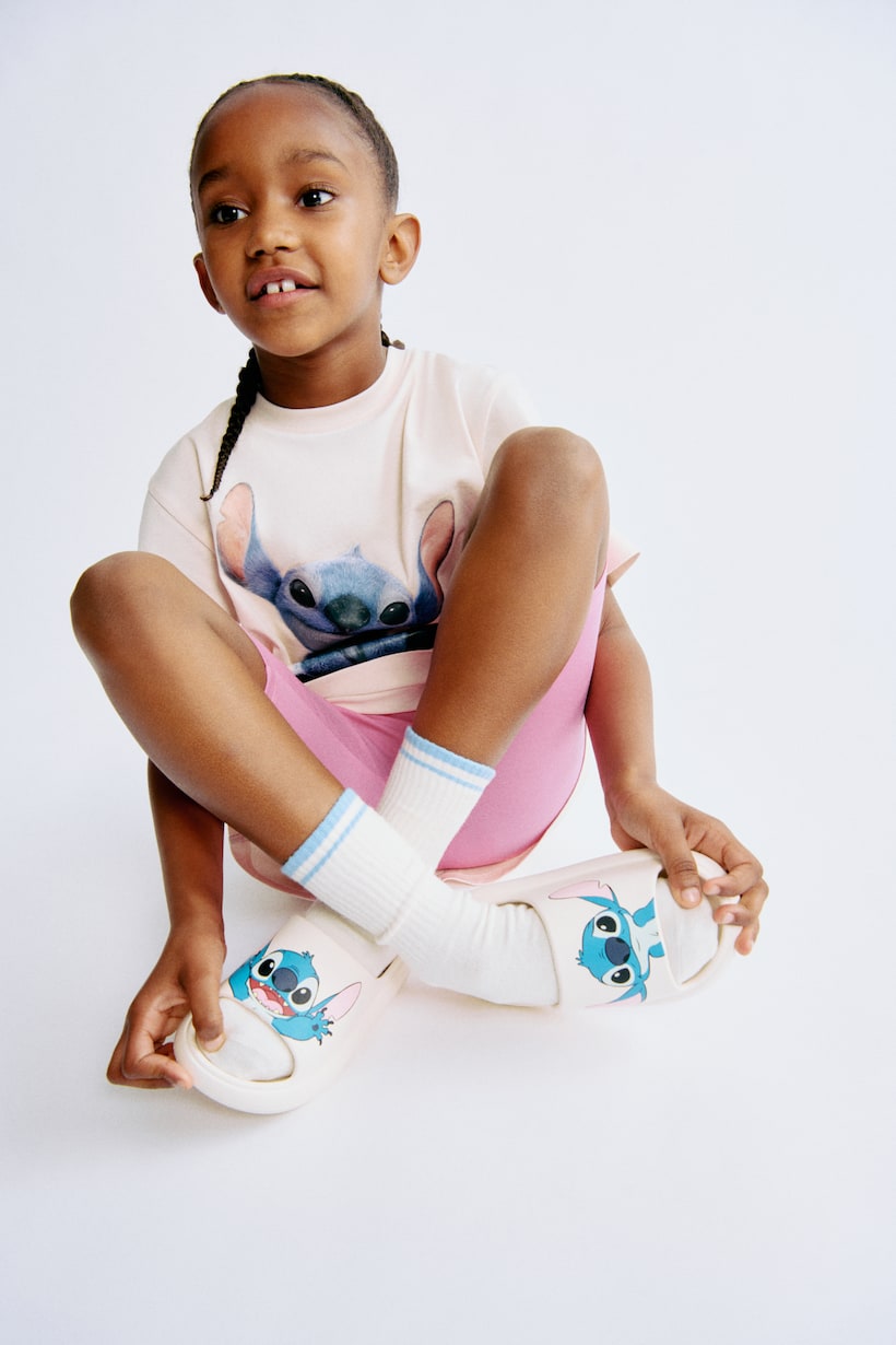 Molded Pool Shoes - White/Lilo & Stitch - Kids | H&M US