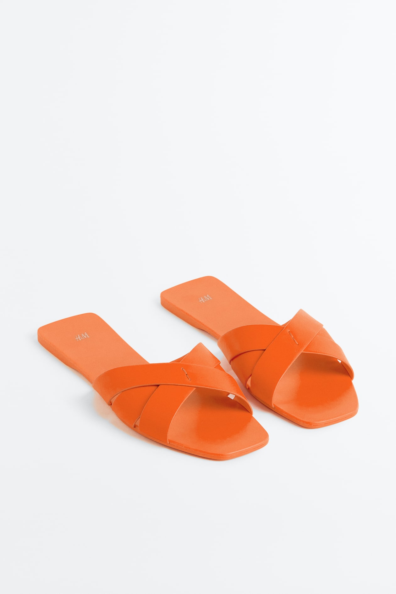 Slides - Orange - Ladies | H&M MY