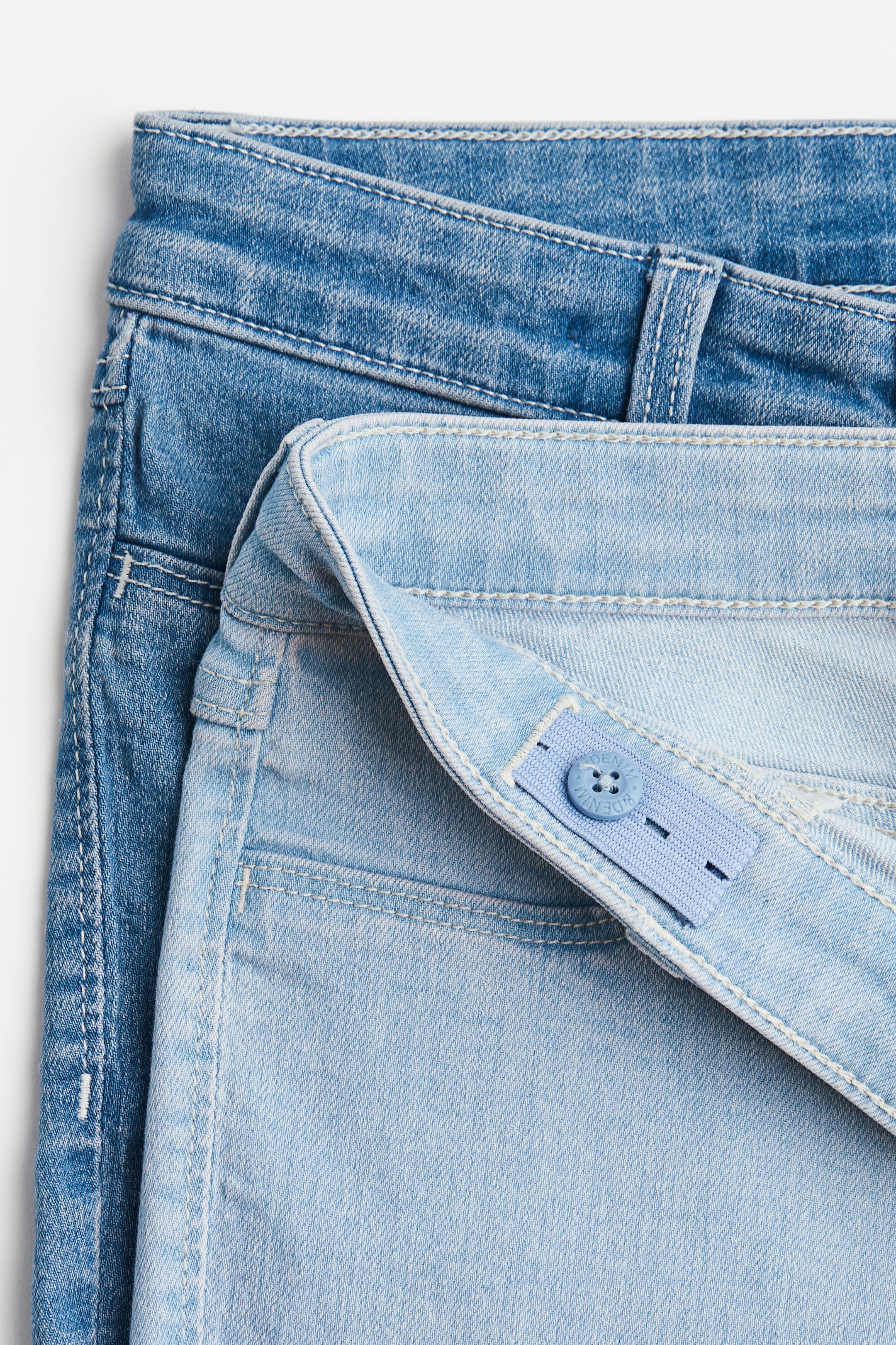 2-pack Skinny Fit Jeans - Denim blue/light denim blue - Kids | H&M US