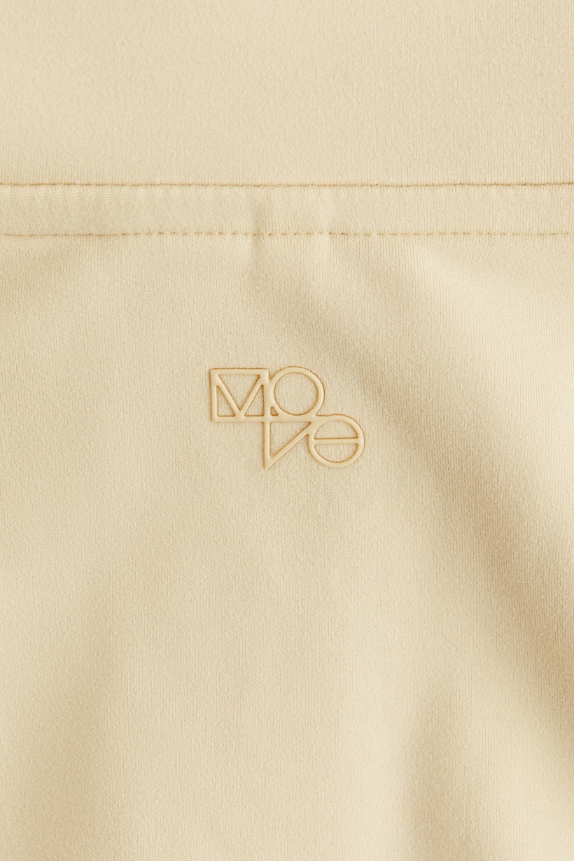 Women's Pannacotta yellow Activewear Jacket with SoftMove™ | H&M CA