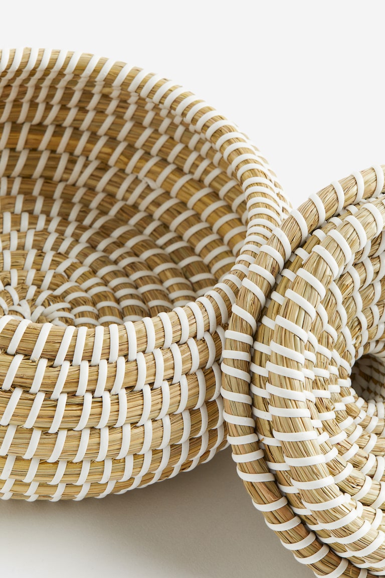 Beige Small Basket with Lid at H&M Home | H&M US