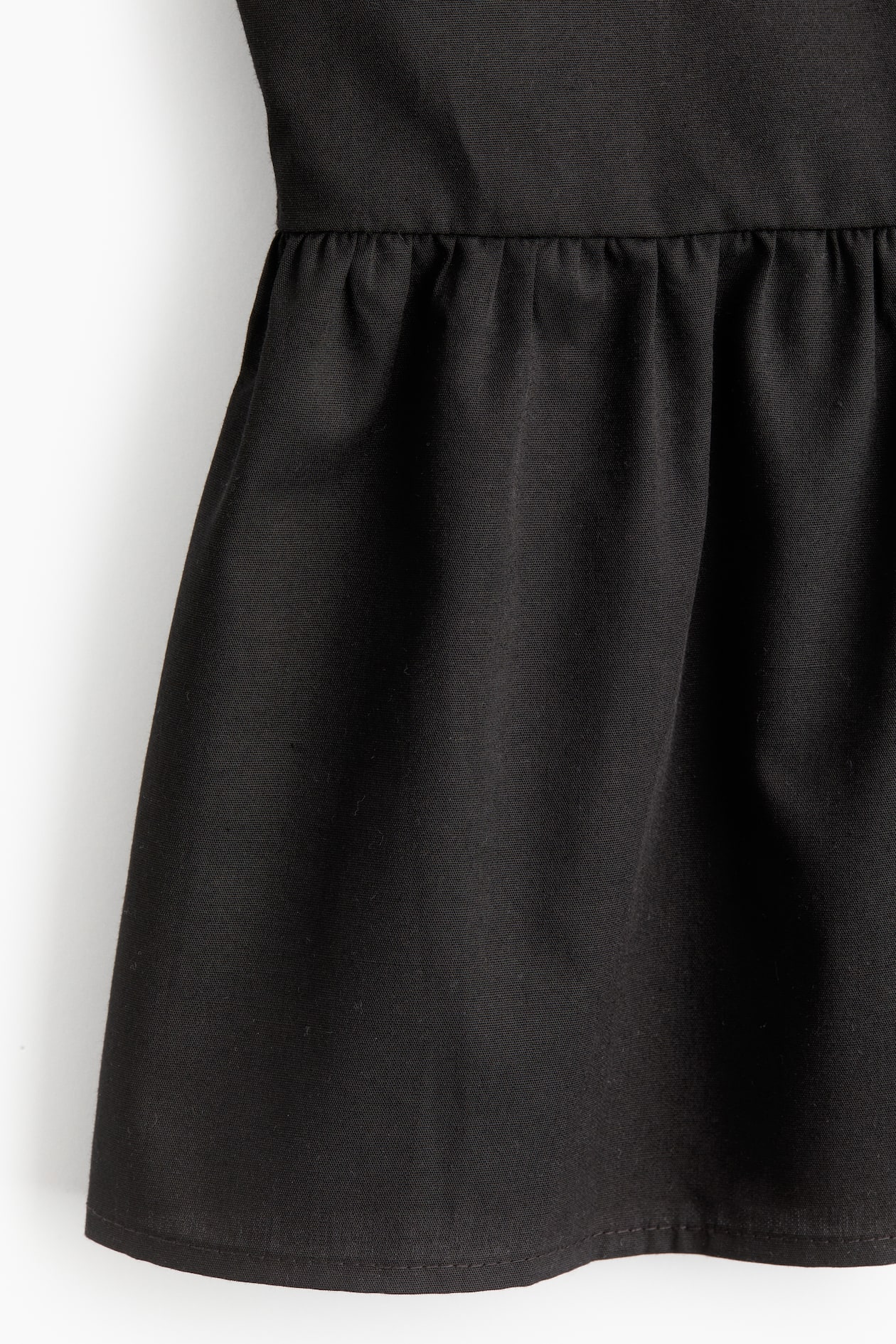 Tie-front Poplin Blouse - Black - Ladies | H&M US