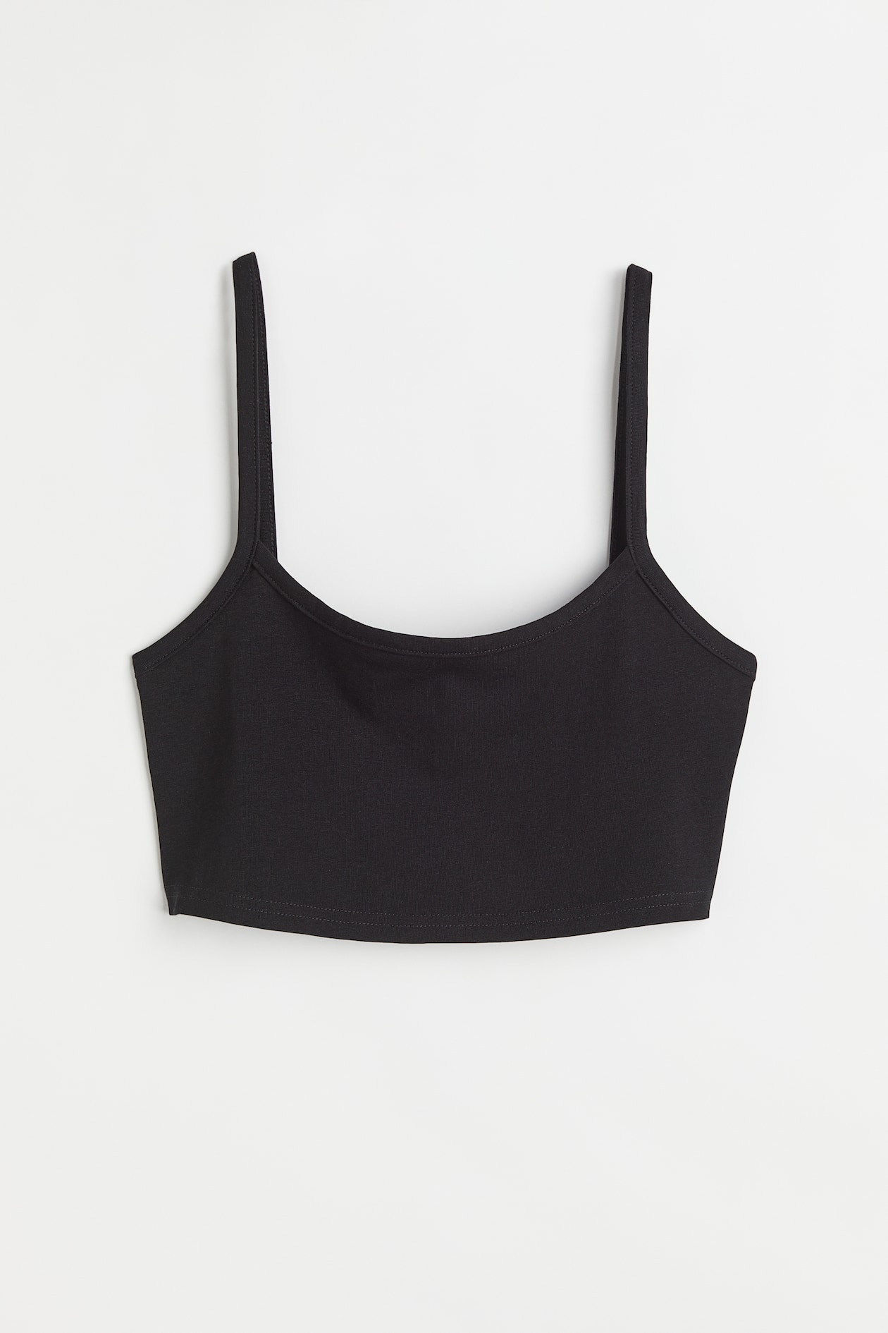 Crop Top - Black - Ladies | H&M AU