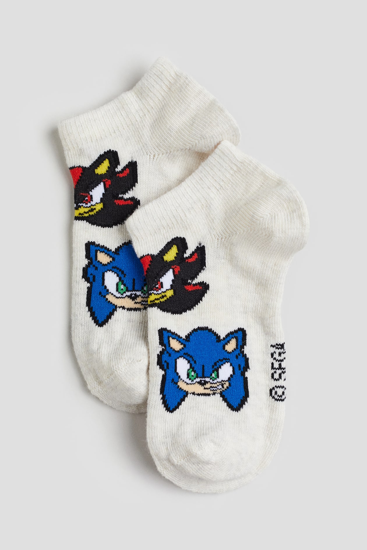 5-Pack Ankle Socks - Bright blue/Sonic the Hedgehog - Kids | H&M US