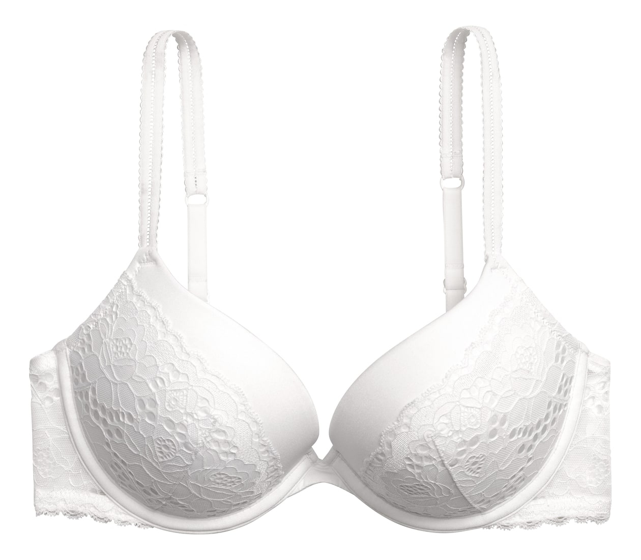 Super push-up lace bra - White - Ladies | H&M GB