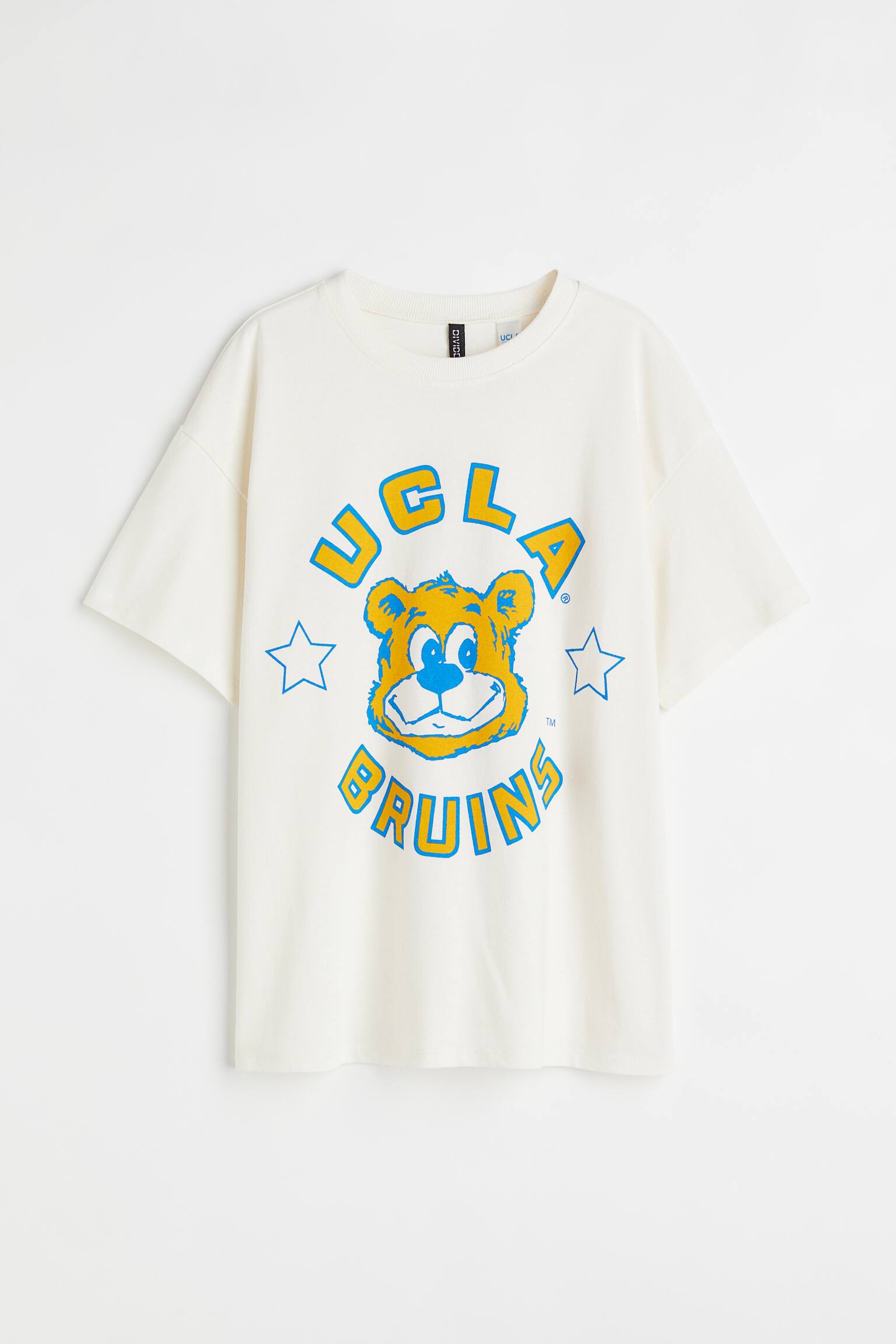 Printed T-shirt - לבן/UCLA - Ladies | H&M IL
