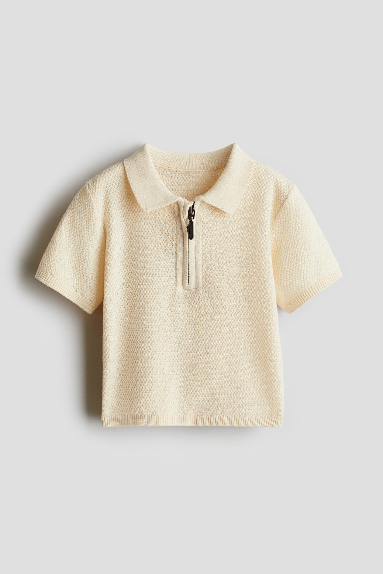 Polo avec col zippé - Beige - ENFANT | H&M FR