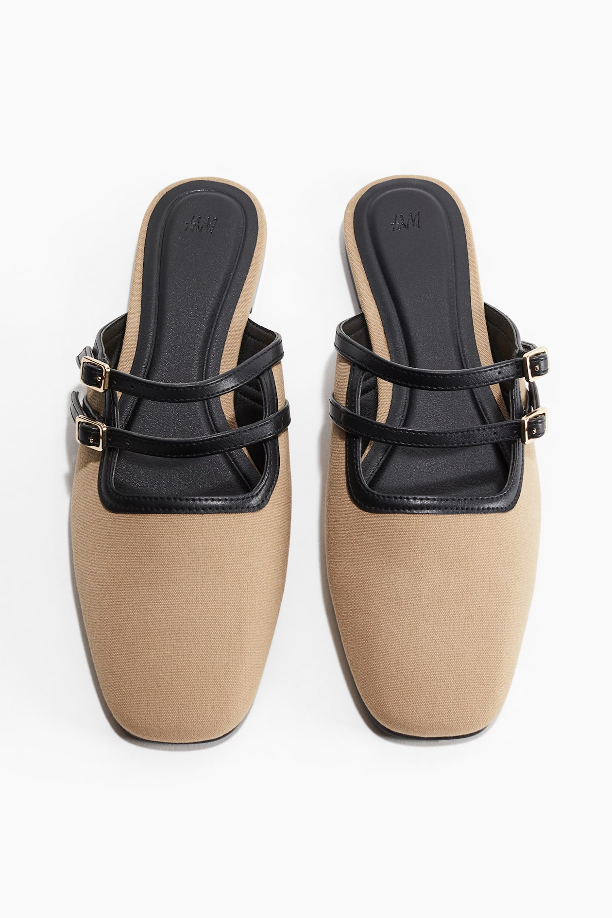 Zapatos de talón descubierto - Beige oscuro - Ladies | H&M MX