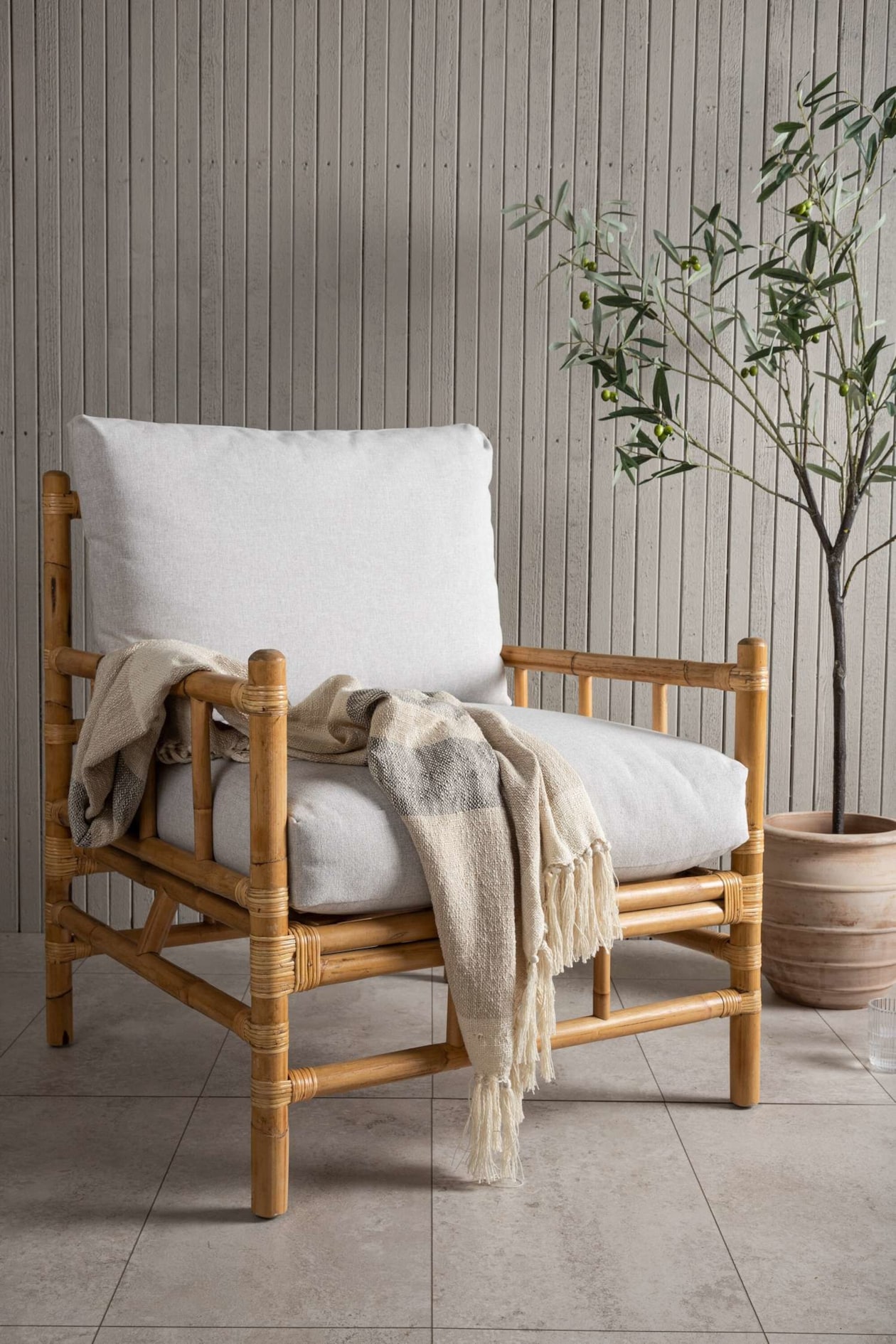 Cane Fåtölj - Rotting, Natur - Venture Home - Home All | H&M SE