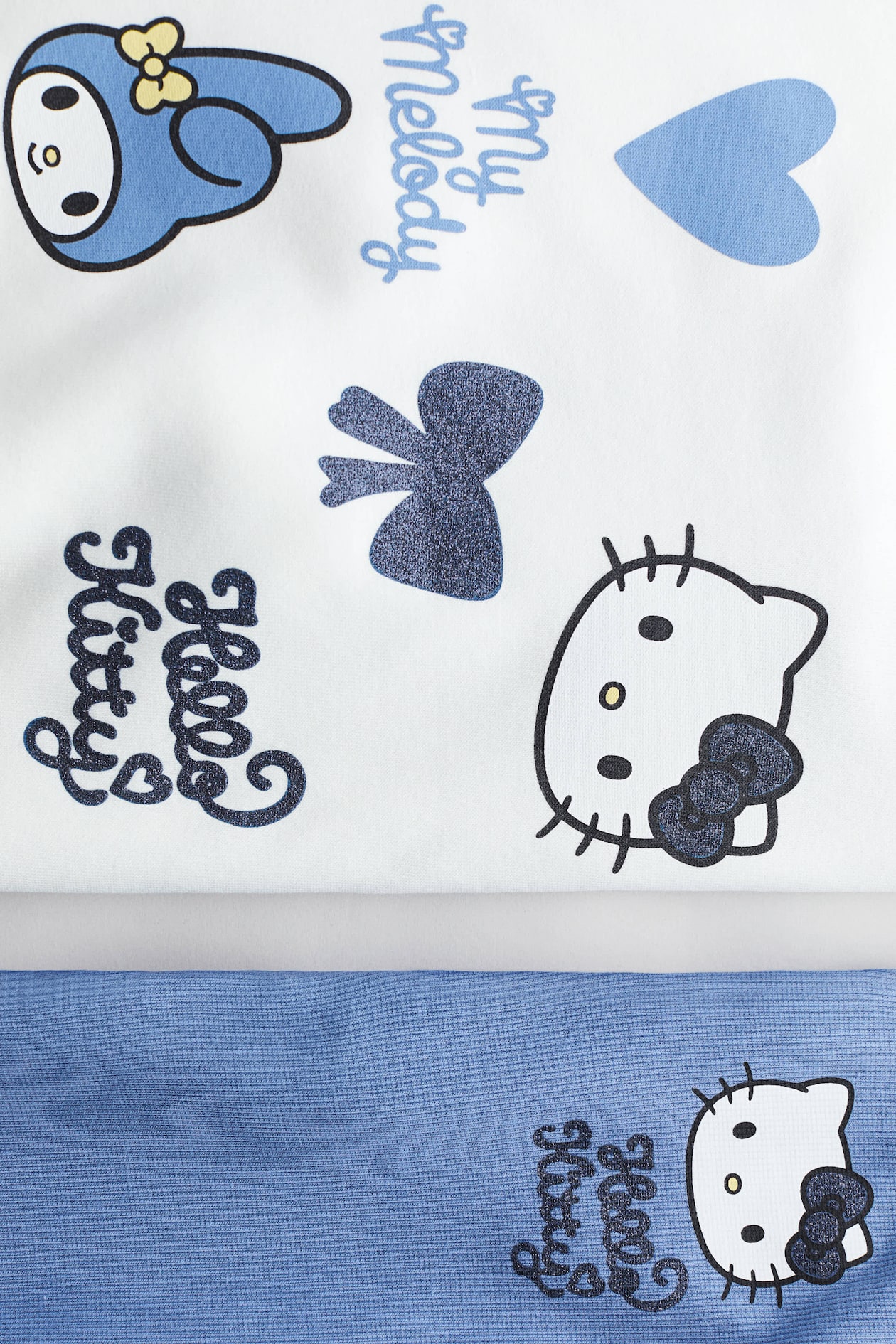 2-piece sweatshirt and leggings set - Blue/Hello Kitty - Kids | H&M GB