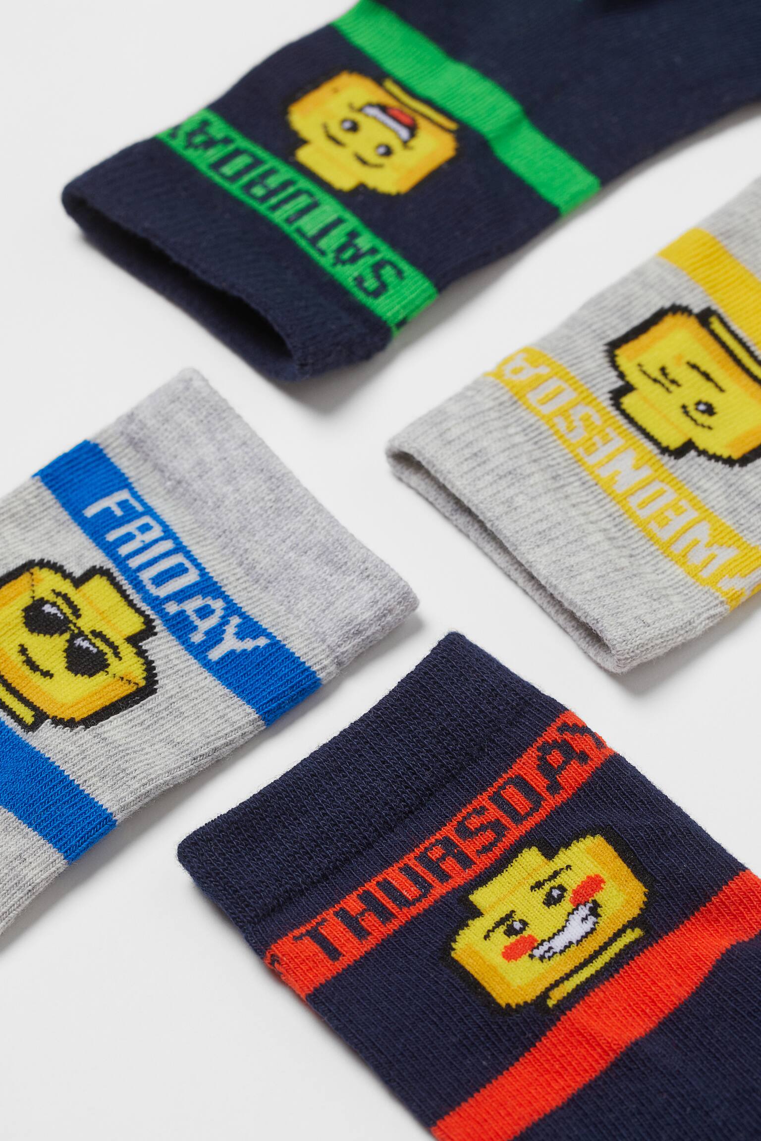 7er-Pack Socken - Hellgraumeliert/LEGO - Kids | H&M DE