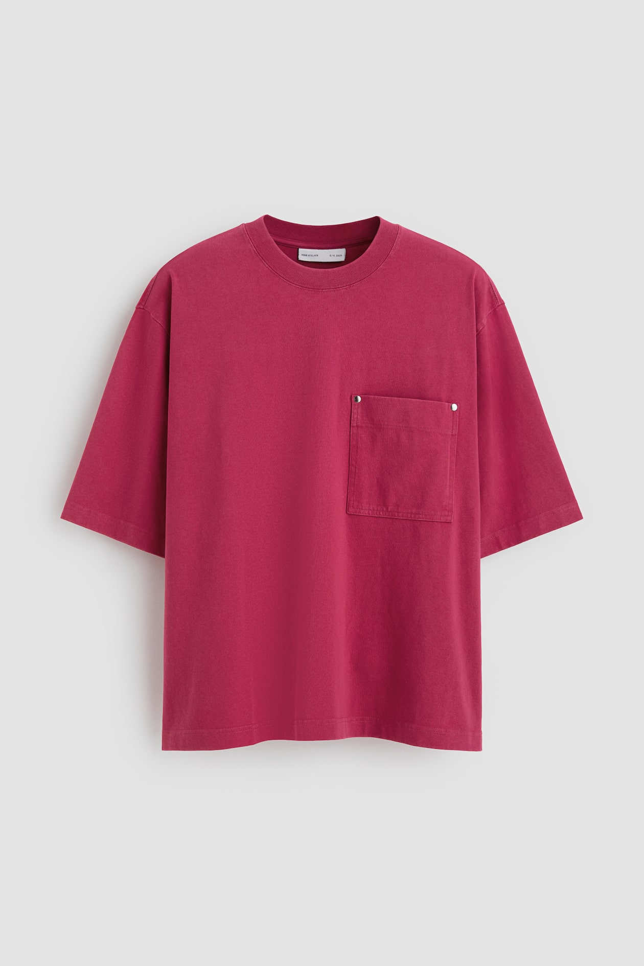Men’s Cerise Washed Boxy T-Shirt | H&M US