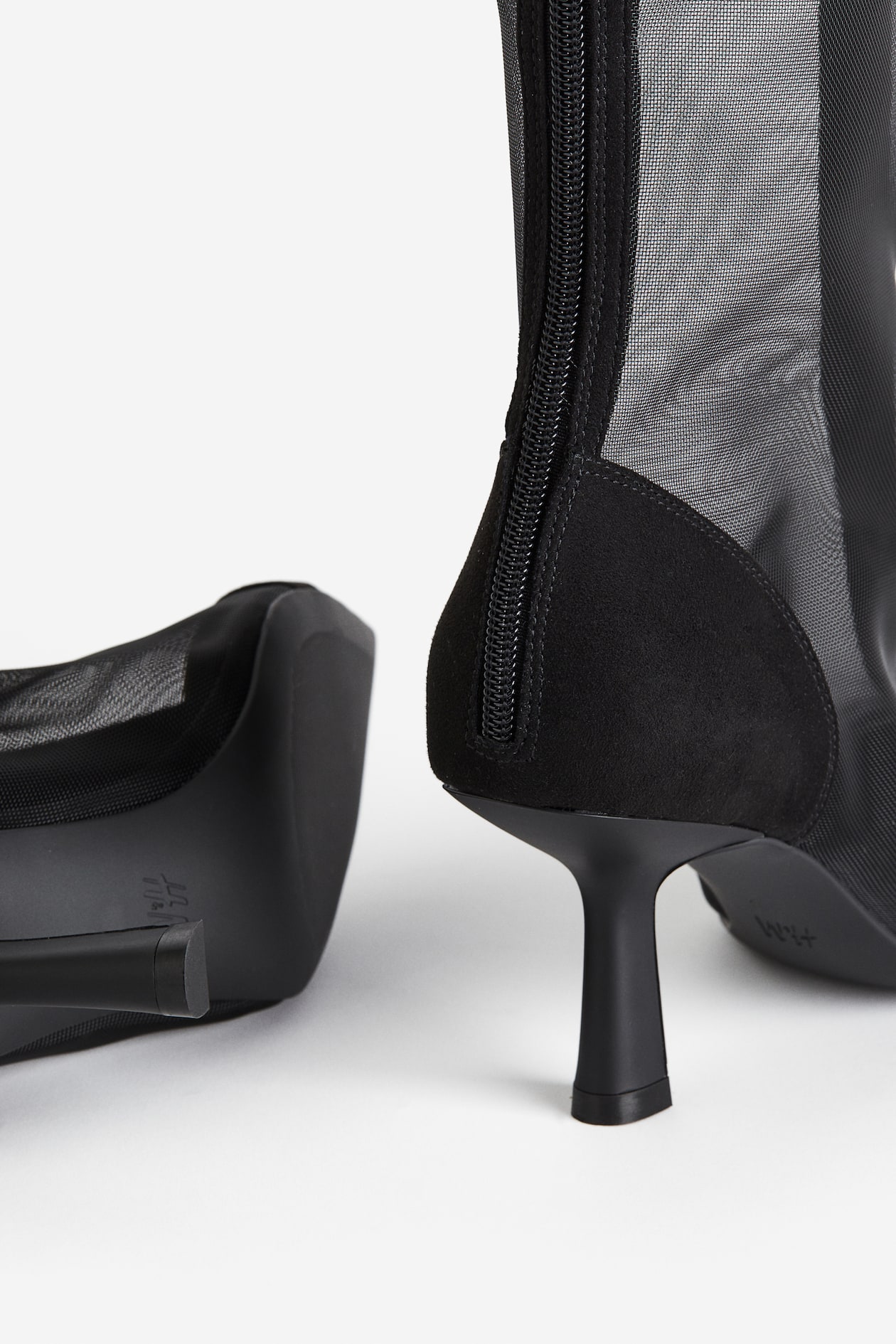 Mesh sock boots - Black - Ladies | H&M GB