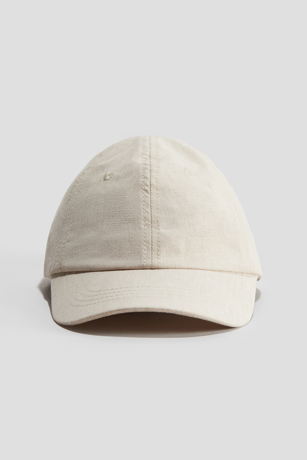Linen-Blend Cap - Light beige - Kids | H&M US