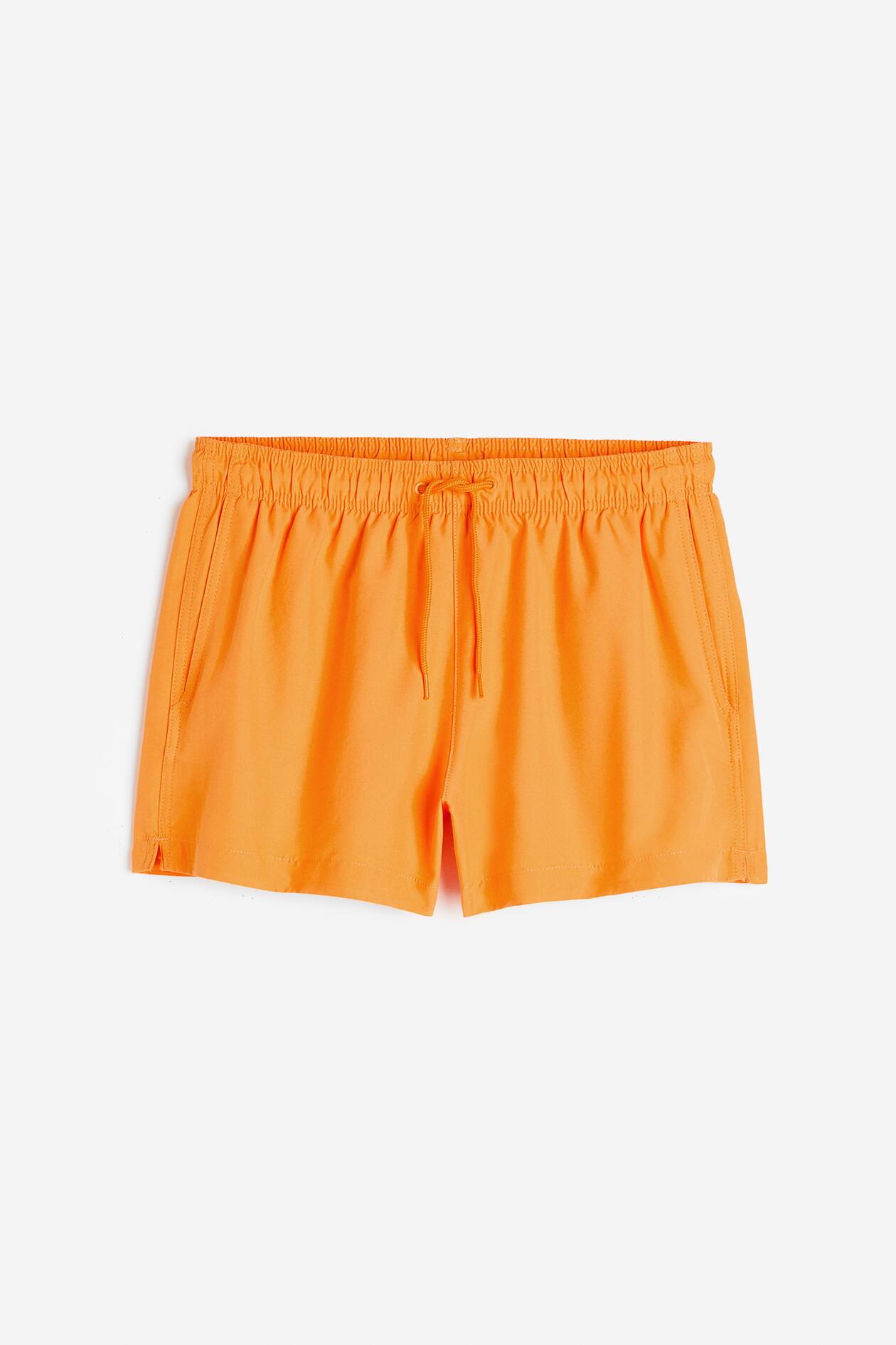 Bañador - Cintura estándar - Corto - Naranja - HOMBRE | H&M ES