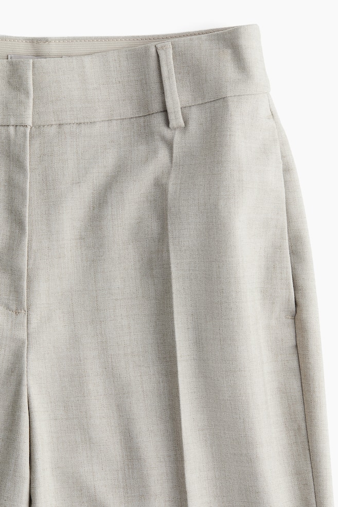 Slacks - Light beige melange - Ladies | H&M US