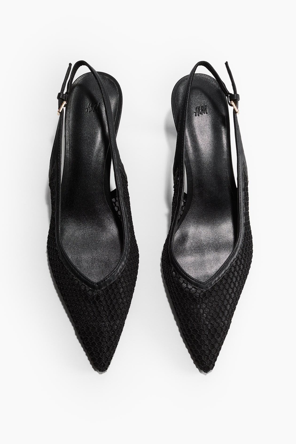 Mesh slingbacks - Black - Ladies | H&M GB