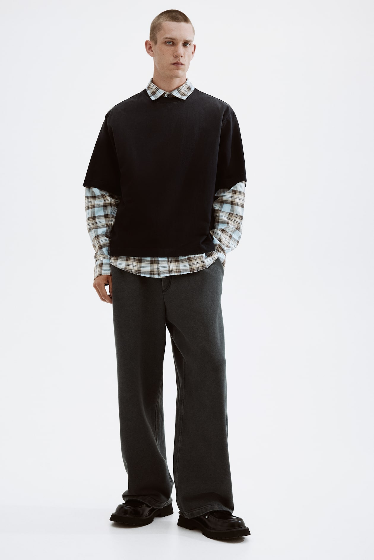 Men’s Black Oversized-Fit T-Shirt | H&M US