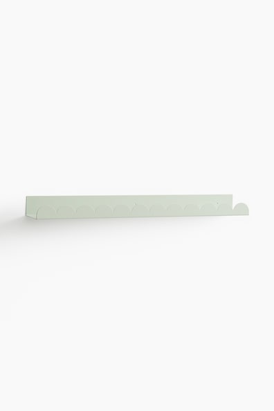 Light dusty green Metal Wall Shelf at H&M Home | H&M US