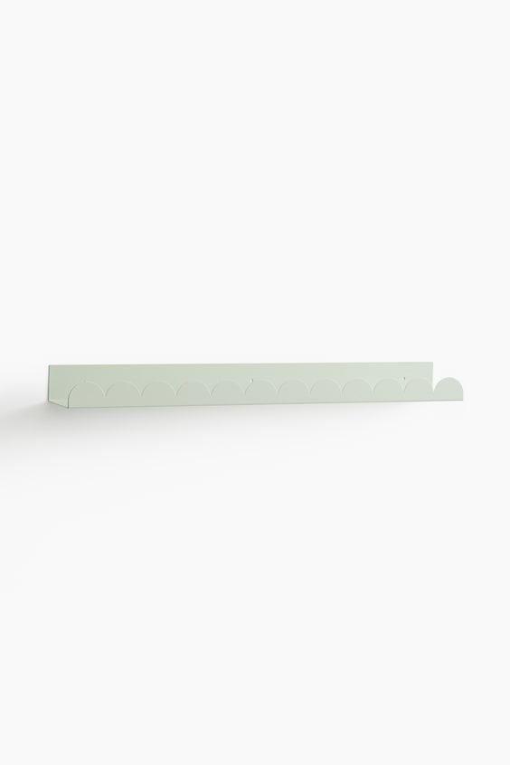 Light dusty green Metal Wall Shelf at H&M Home | H&M US